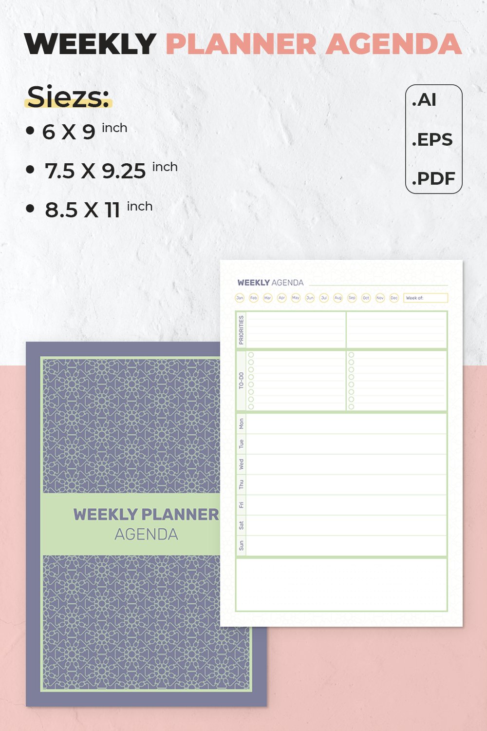 Weekly Planner Agenda (2292099)