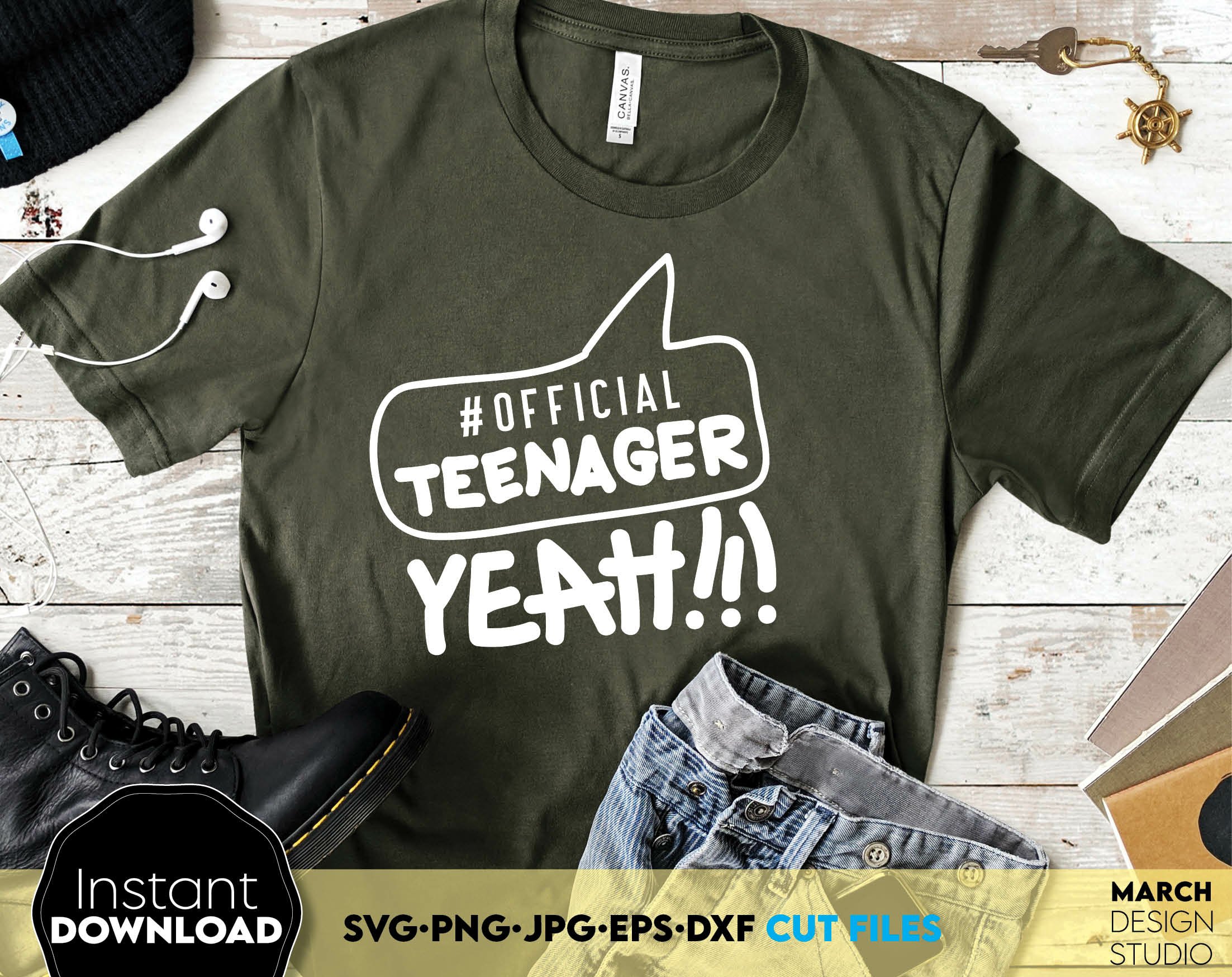 Official Teenager 13th SVG Birthday shirt SVG (1445656)