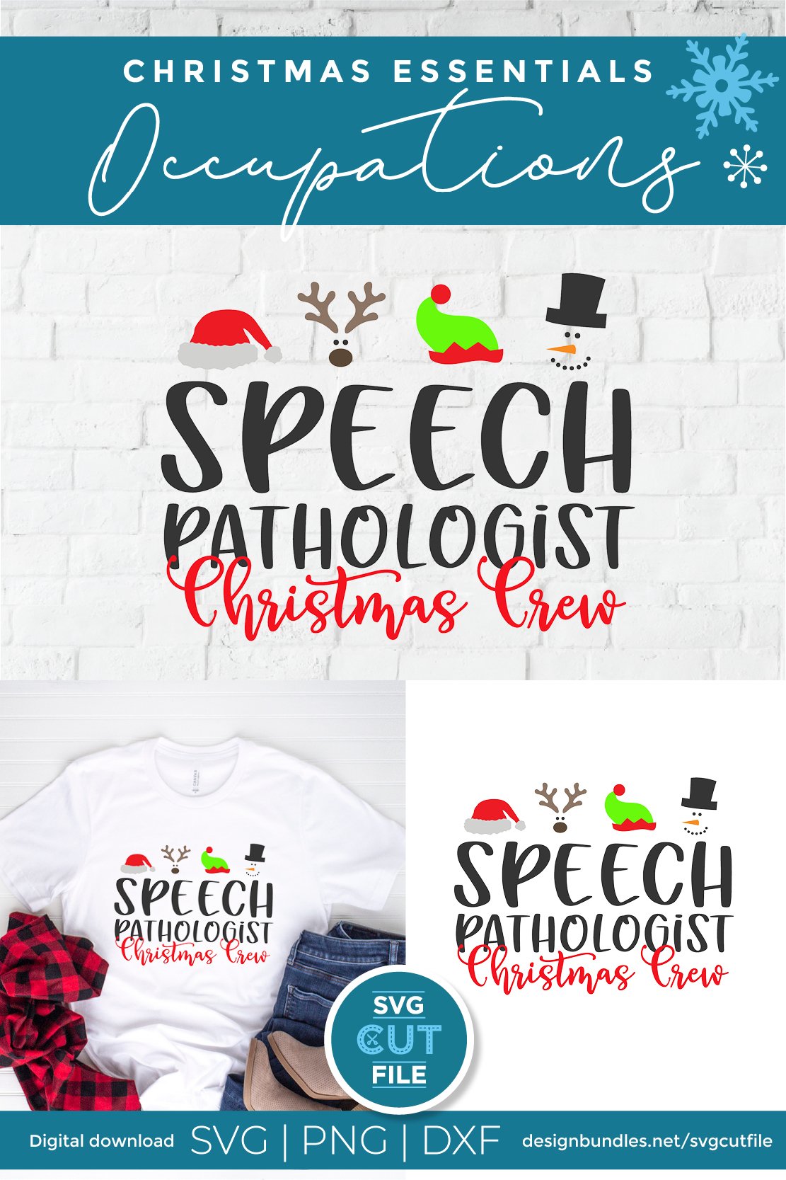 Christmas Speech Pathologist svg - an SLP (941079)