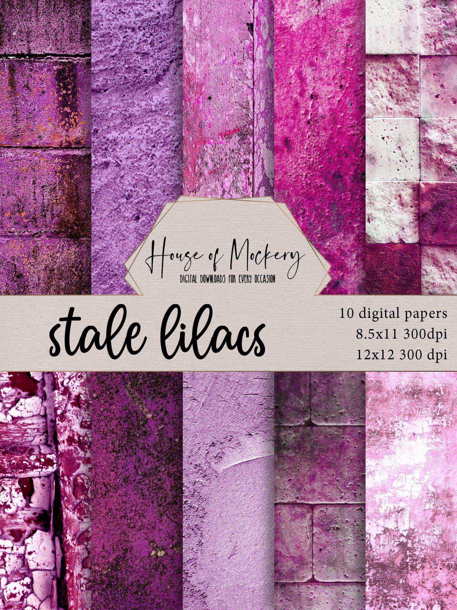 November Theme Scenic Digital Scrapbook Background Papers