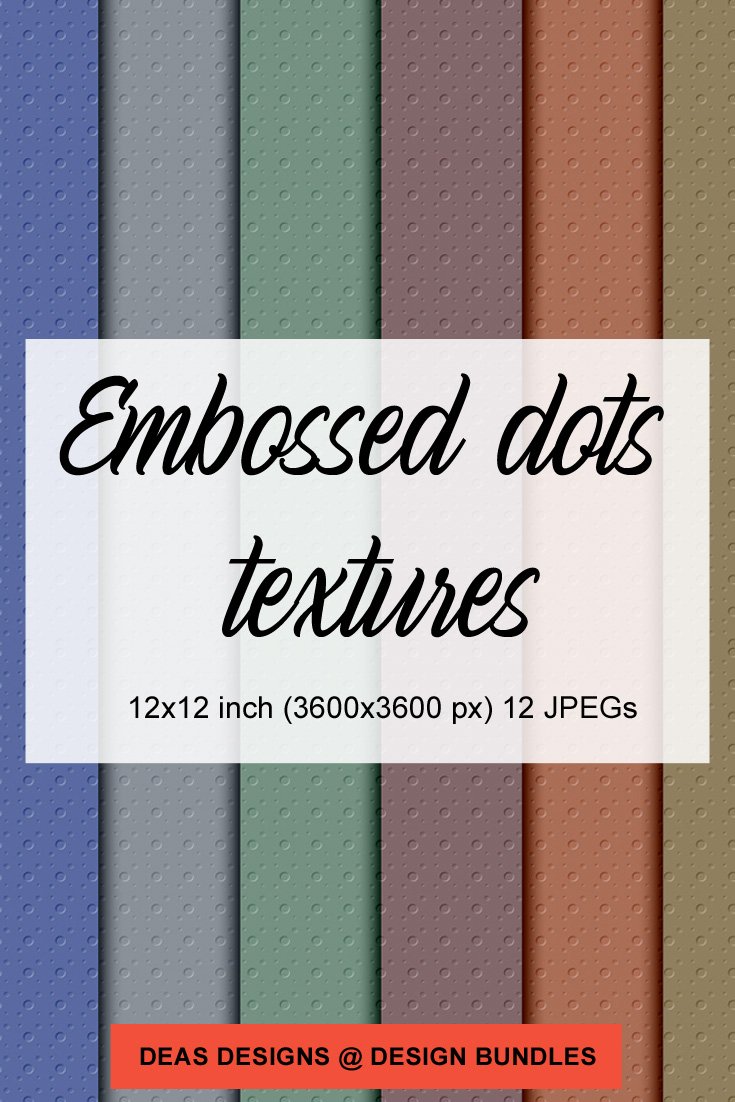 Embossed dots textures