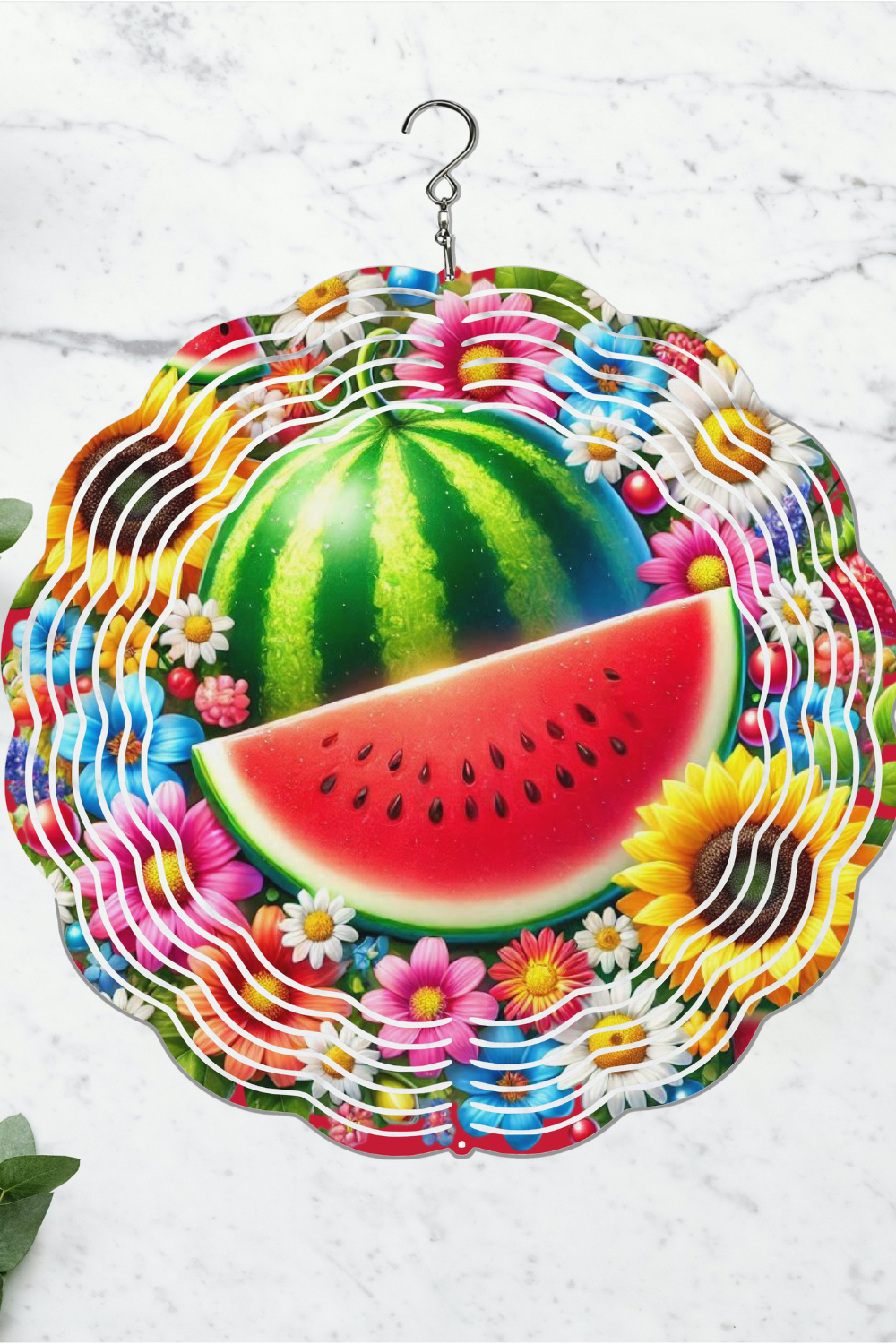 Sweet Watermelon Wind Spinner - Summer PNG Sublimation
