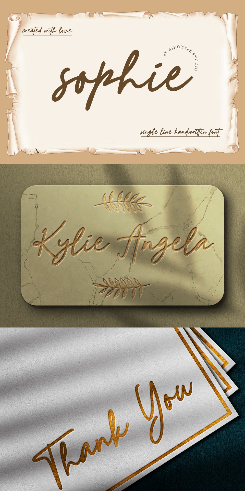 Sophie - Monoline Handwritten Font