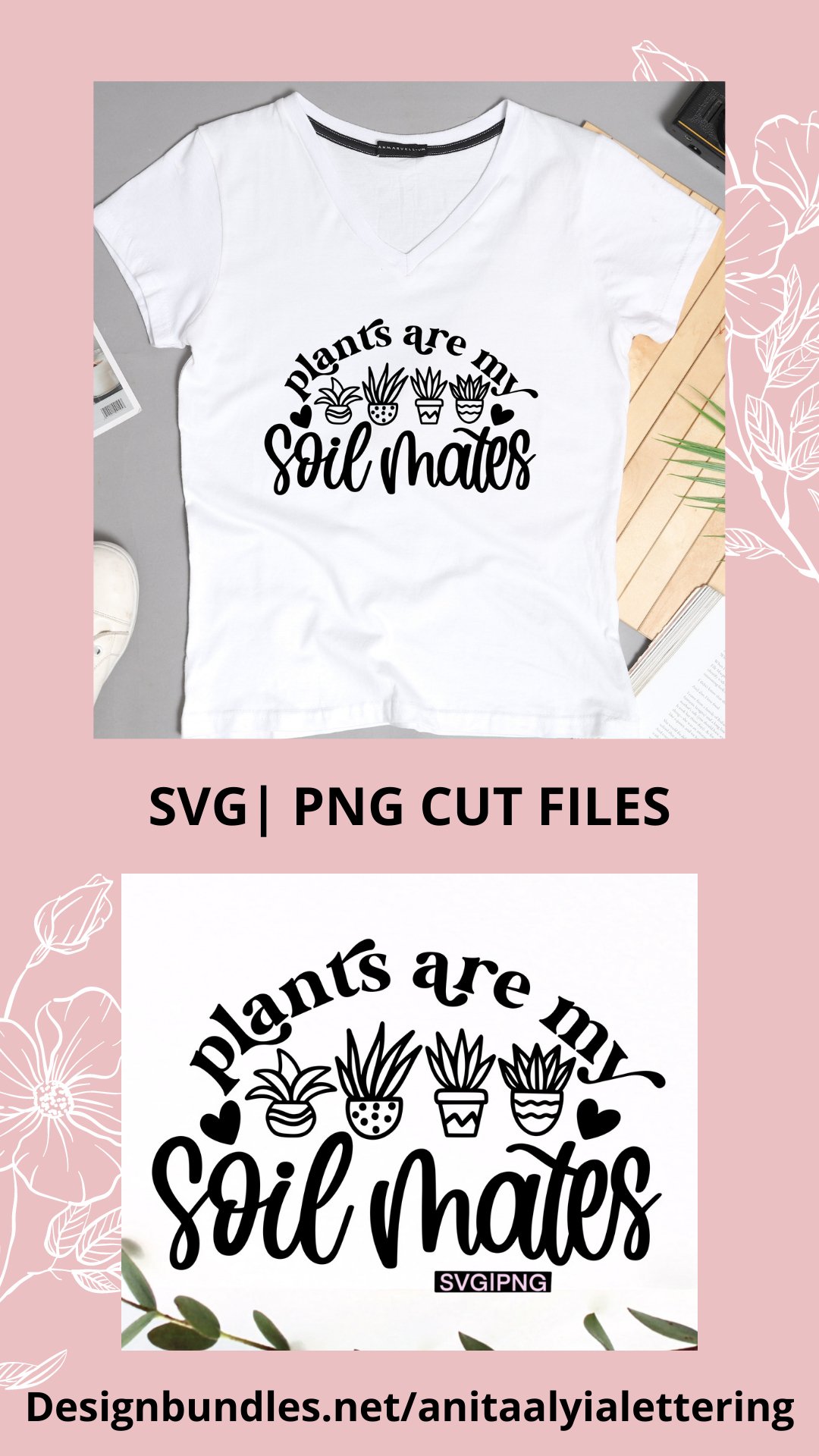 Plants are my soil mates SVG