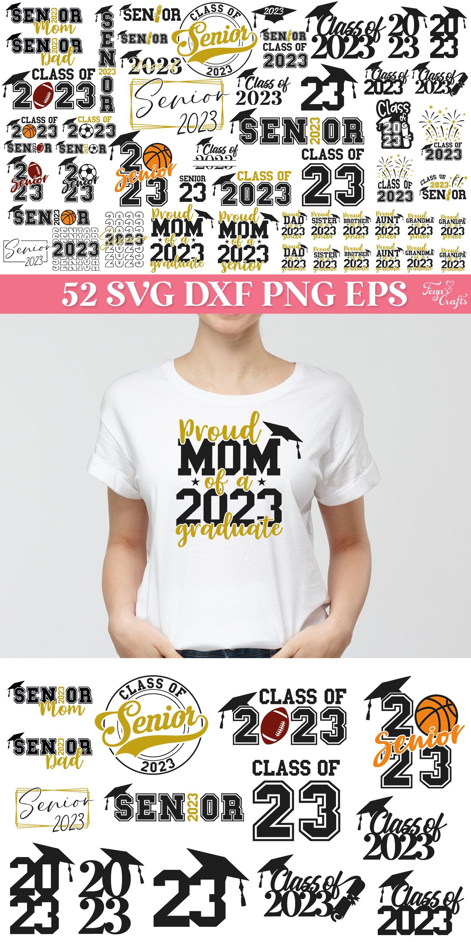 Senior Class of 2023 SVG Bundle