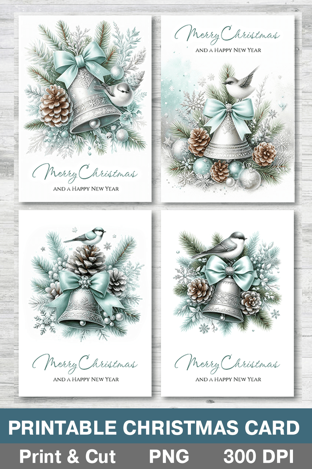 Merry Christmas Card printable