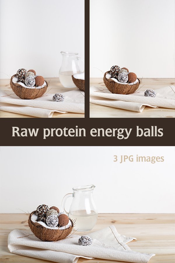 Bundle with raw protein energy balls (639466)