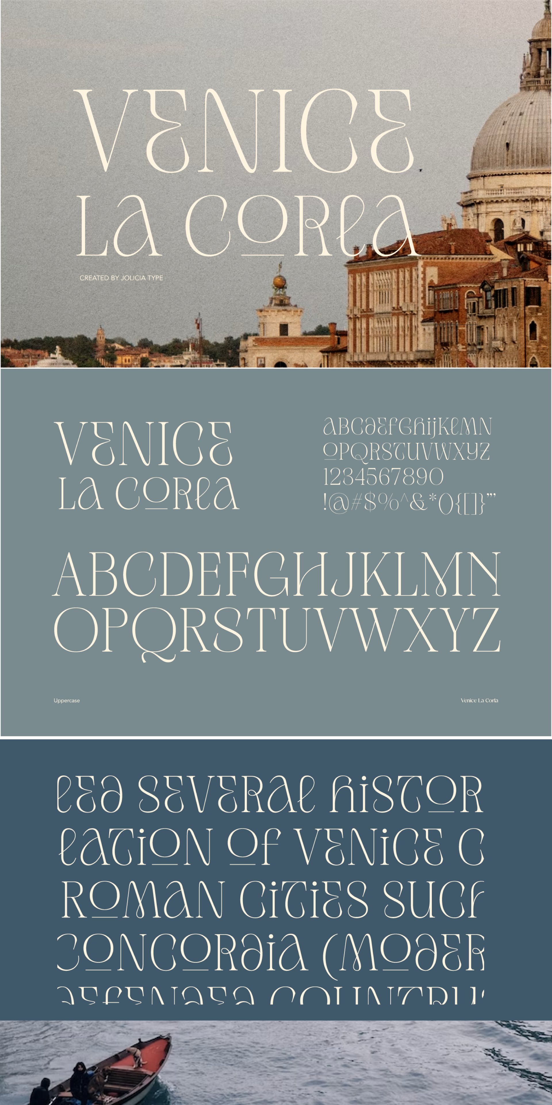 Venice La Corla | Elegant Serif Font