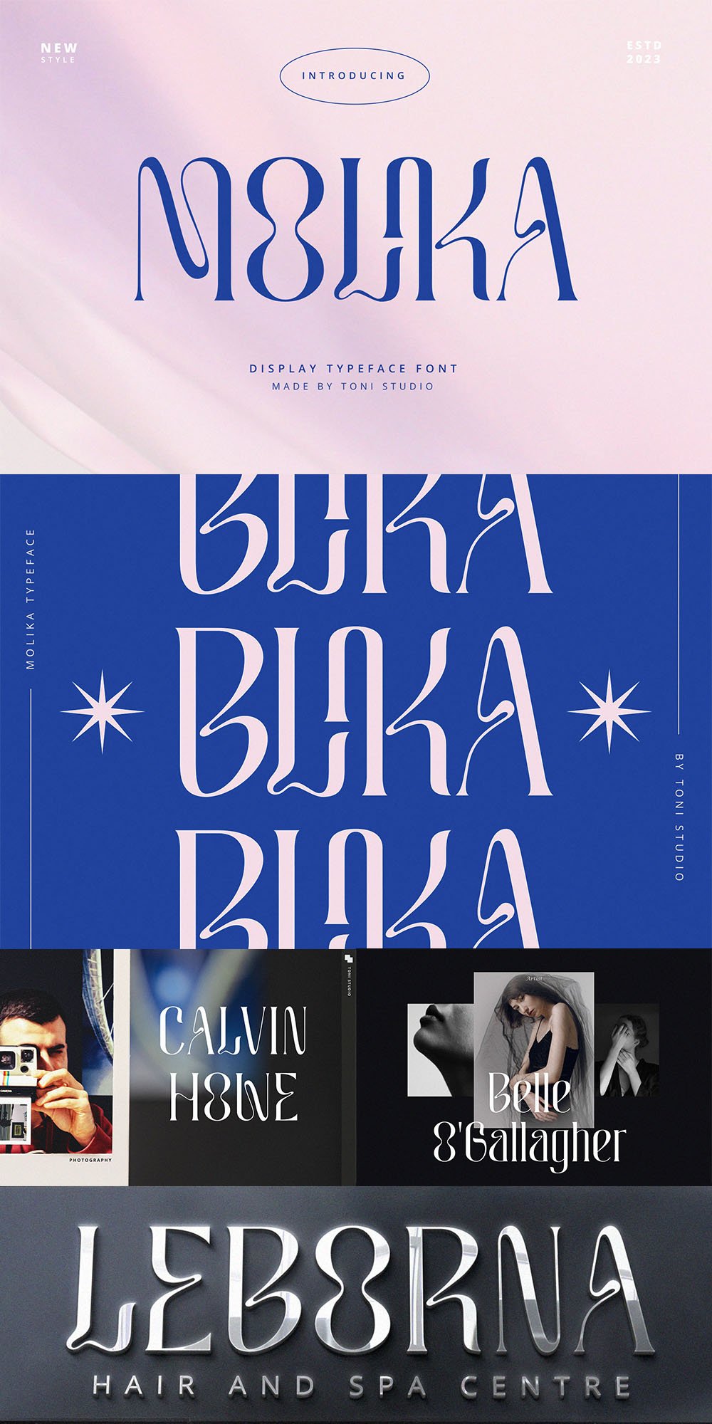 MOLIKA |Display Serif Typeface