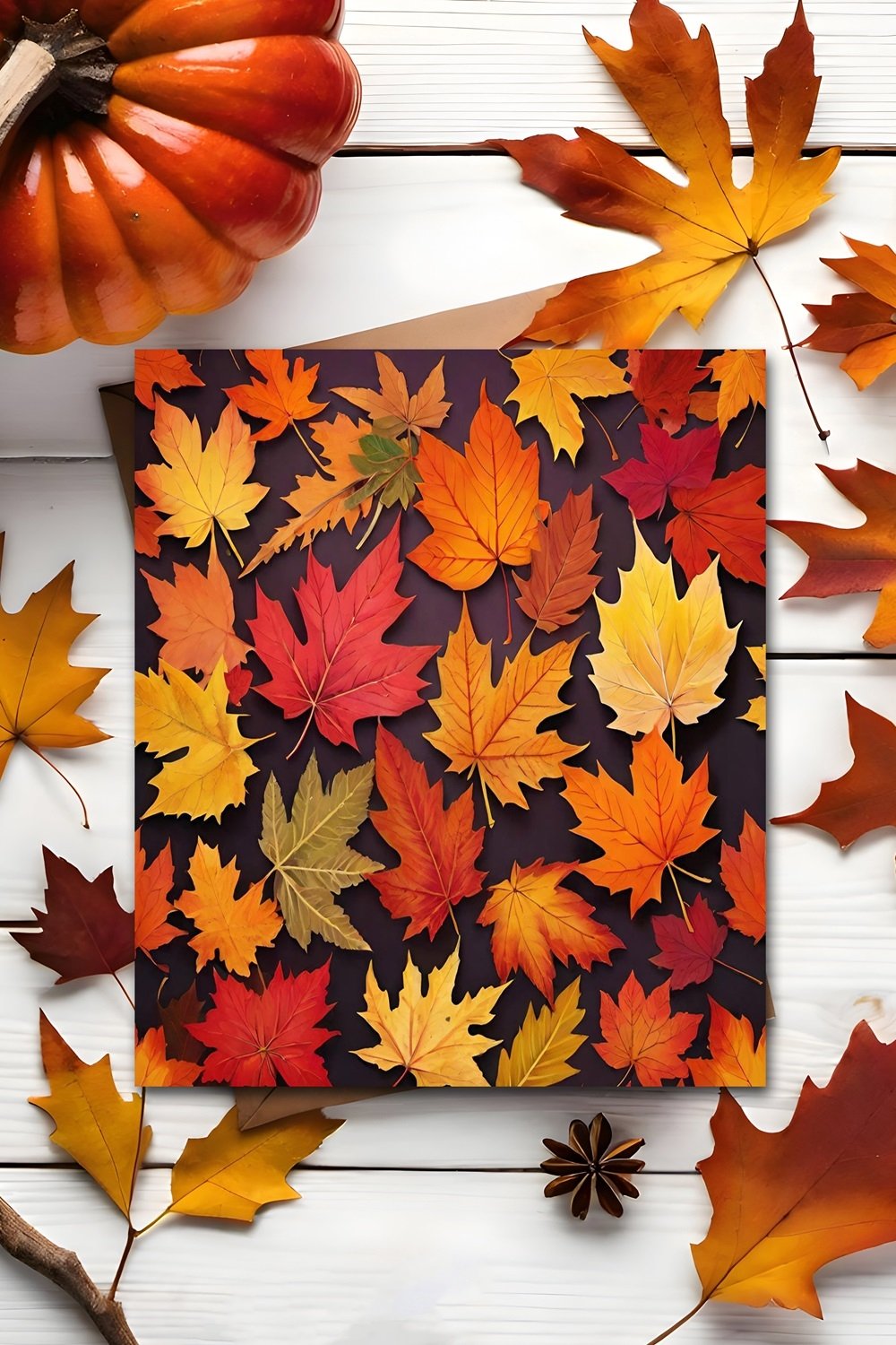 Autumn's Arrival 6 Digital Papers - Backgrounds