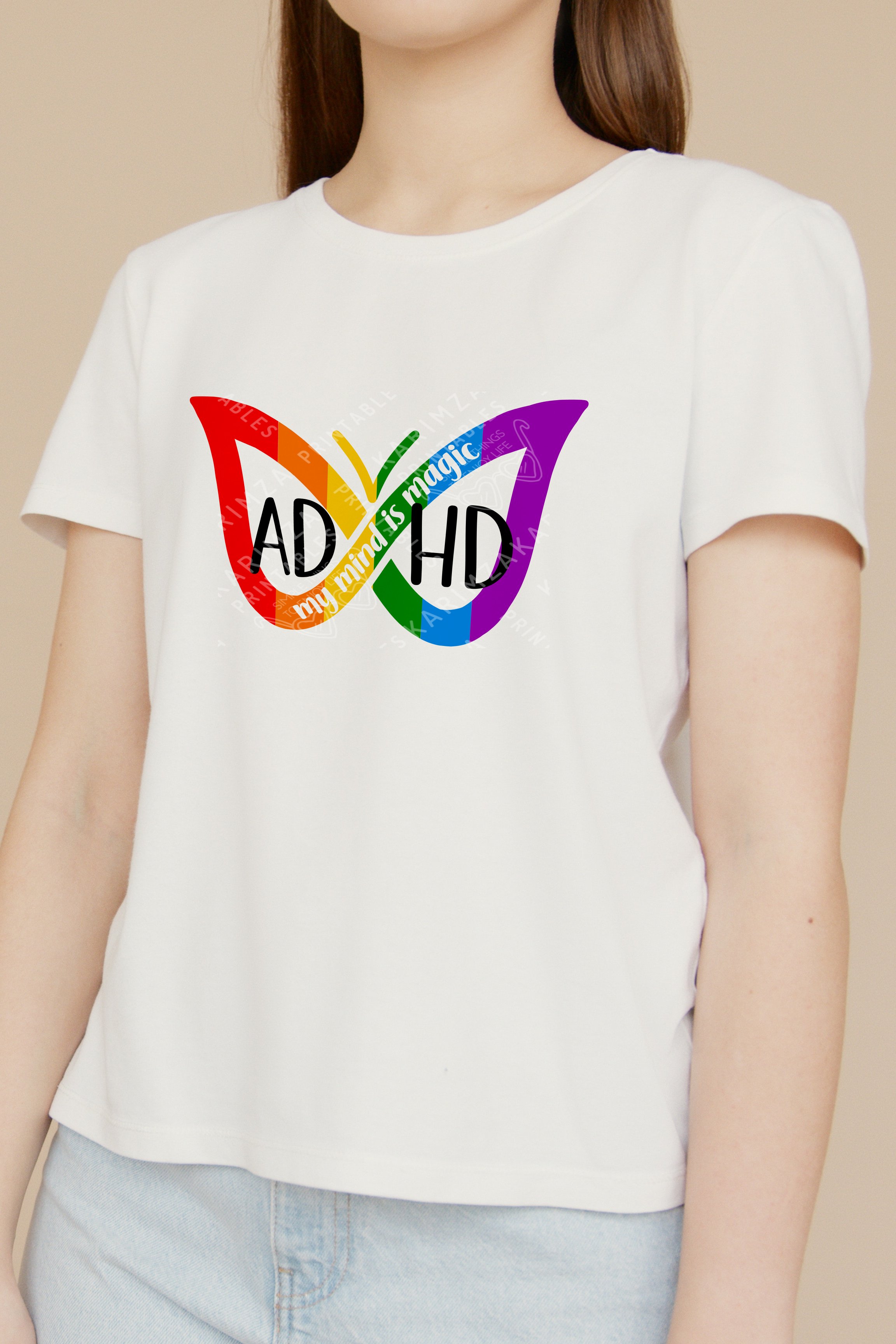 ADHD SVG, Instant Download, my Mind is Magic, Png, Dxf, Eps