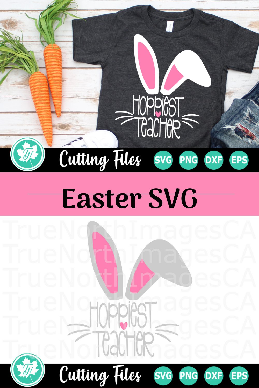 Easter SVG | Teacher SVG | Hoppiest Teacher SVG
