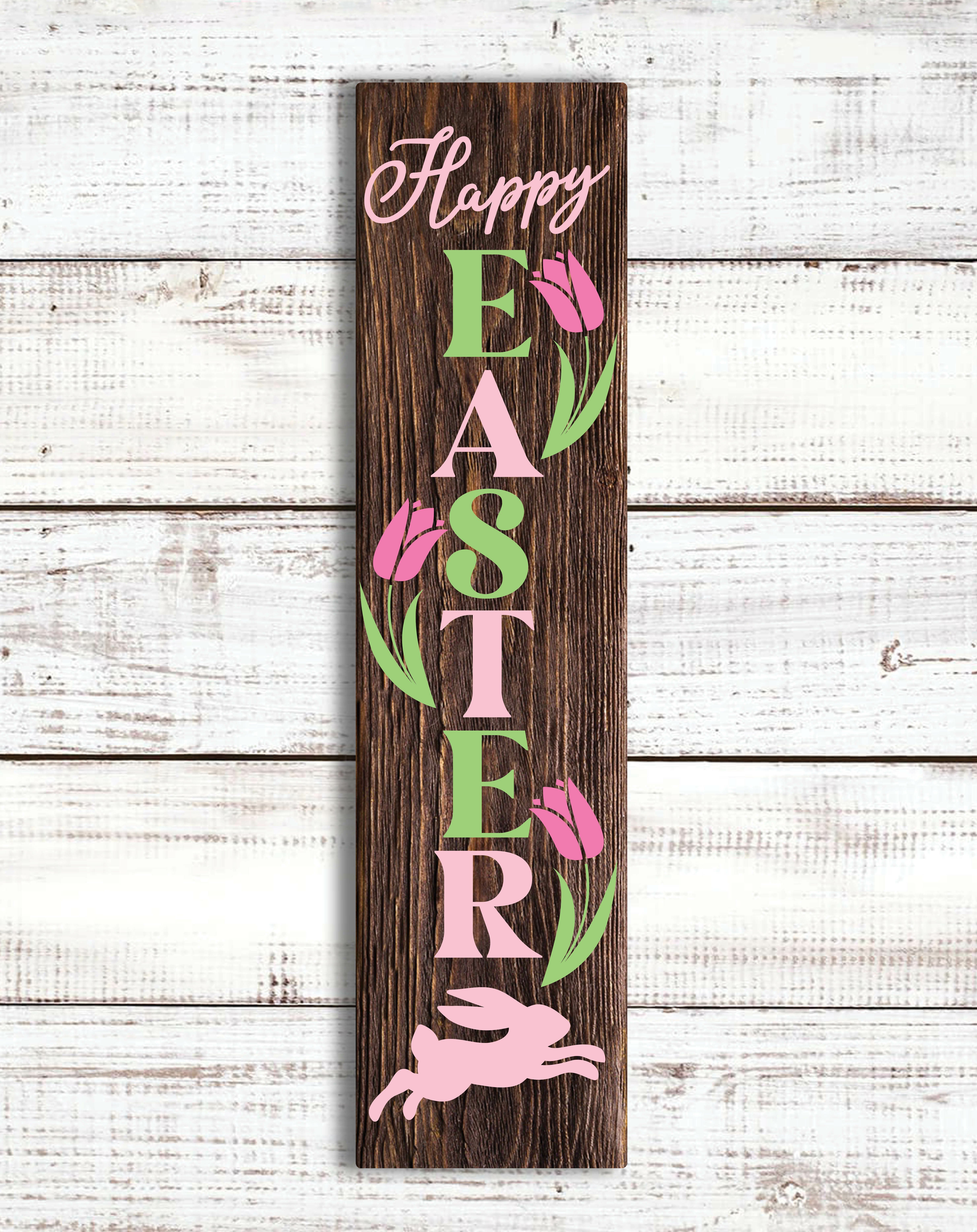 Hello Spring Front Porch Sign | Every Bunny Welcome Sign