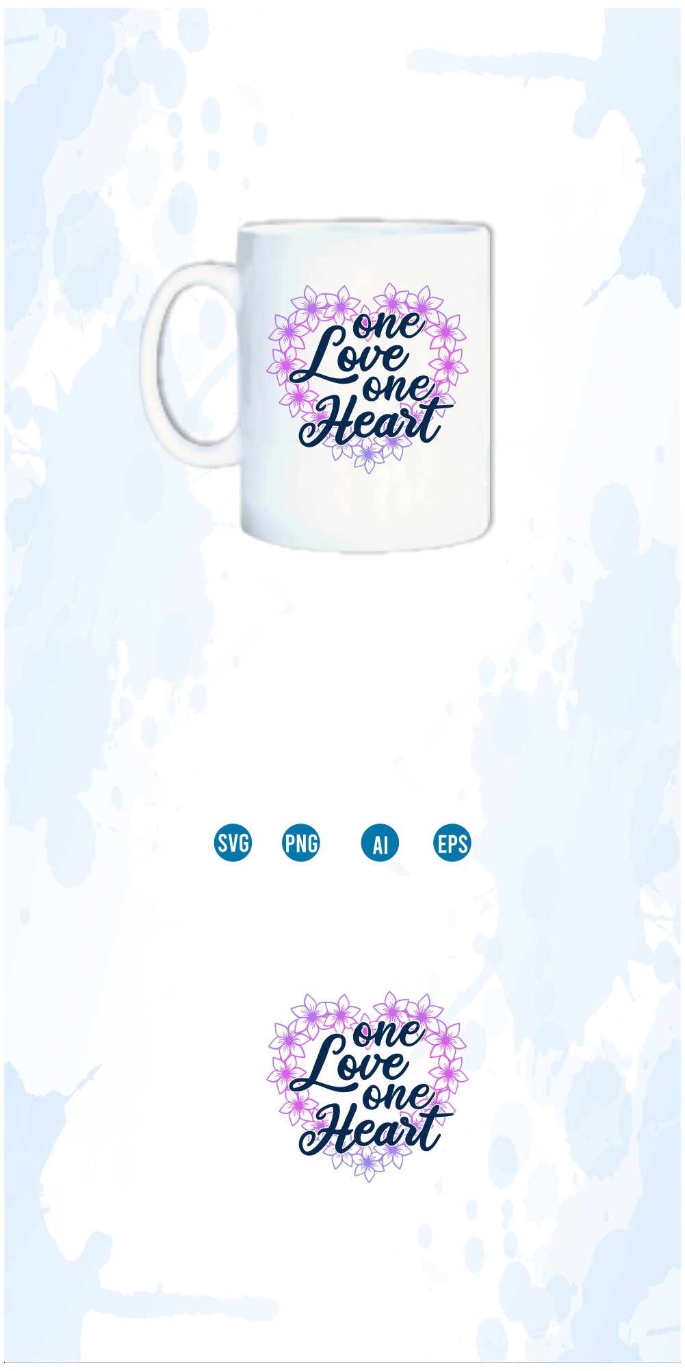 One Love One Heart Svg, Love Quotes, Love Svg