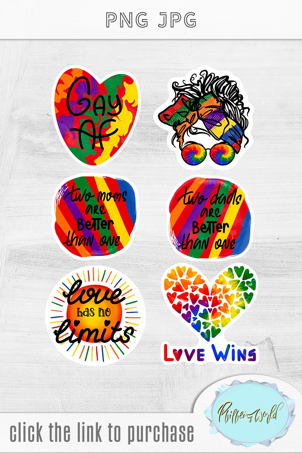Gey Pride Stickers