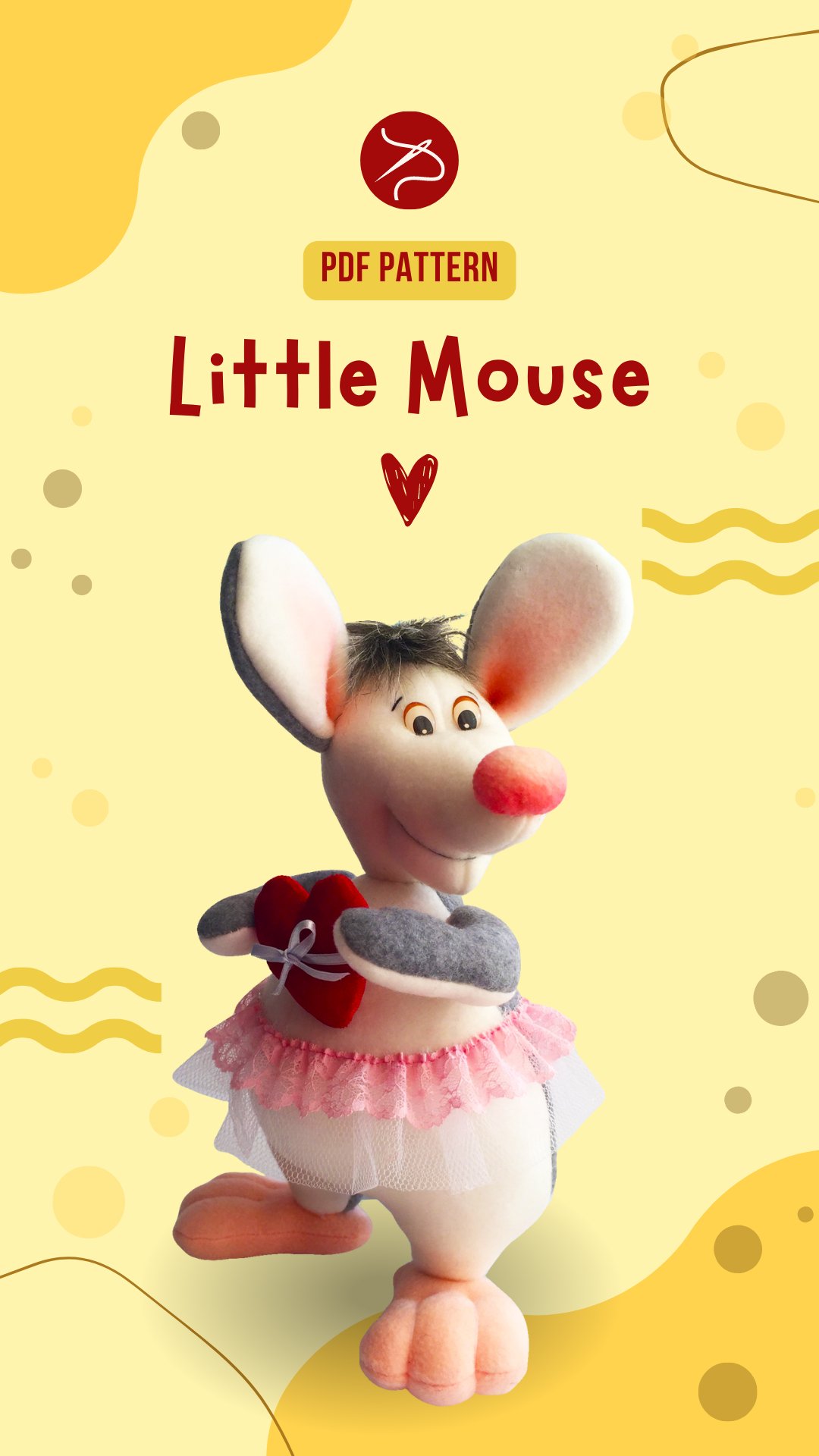 Little Mouse Sewing Pattern