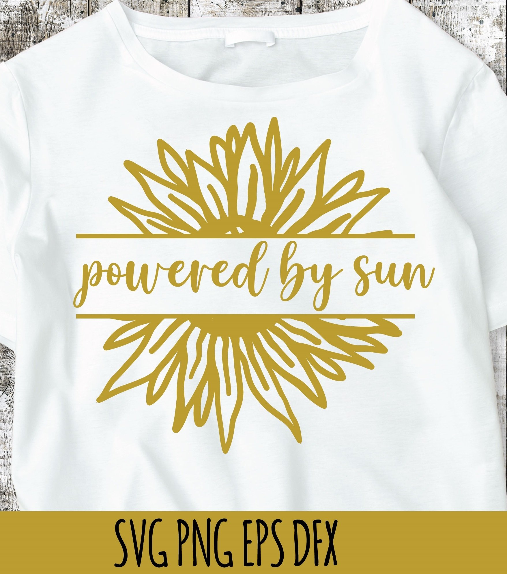 Baby SVG |Sunflower SVG |Powered by sun