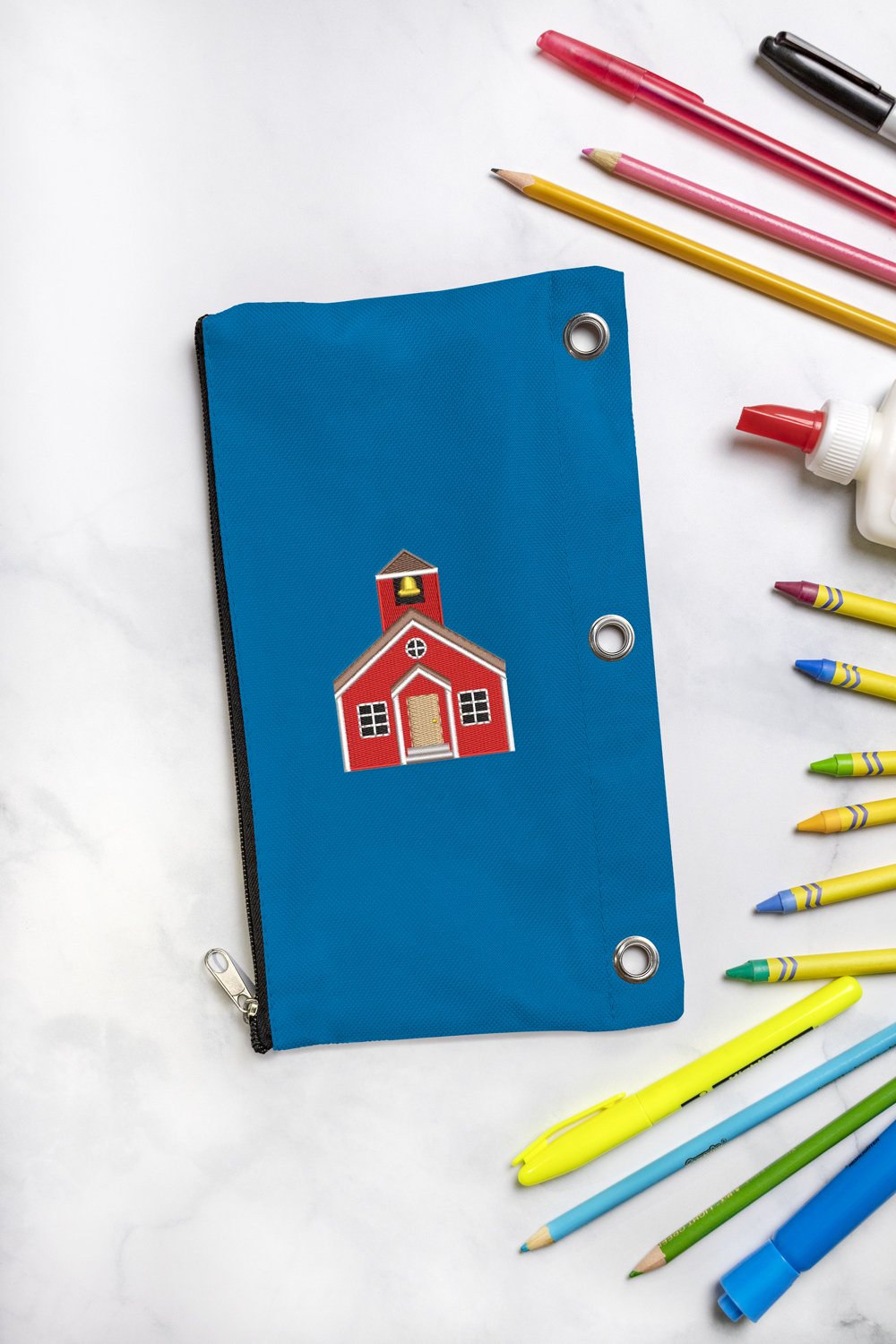 Schoolhouse Mini Embroidery File