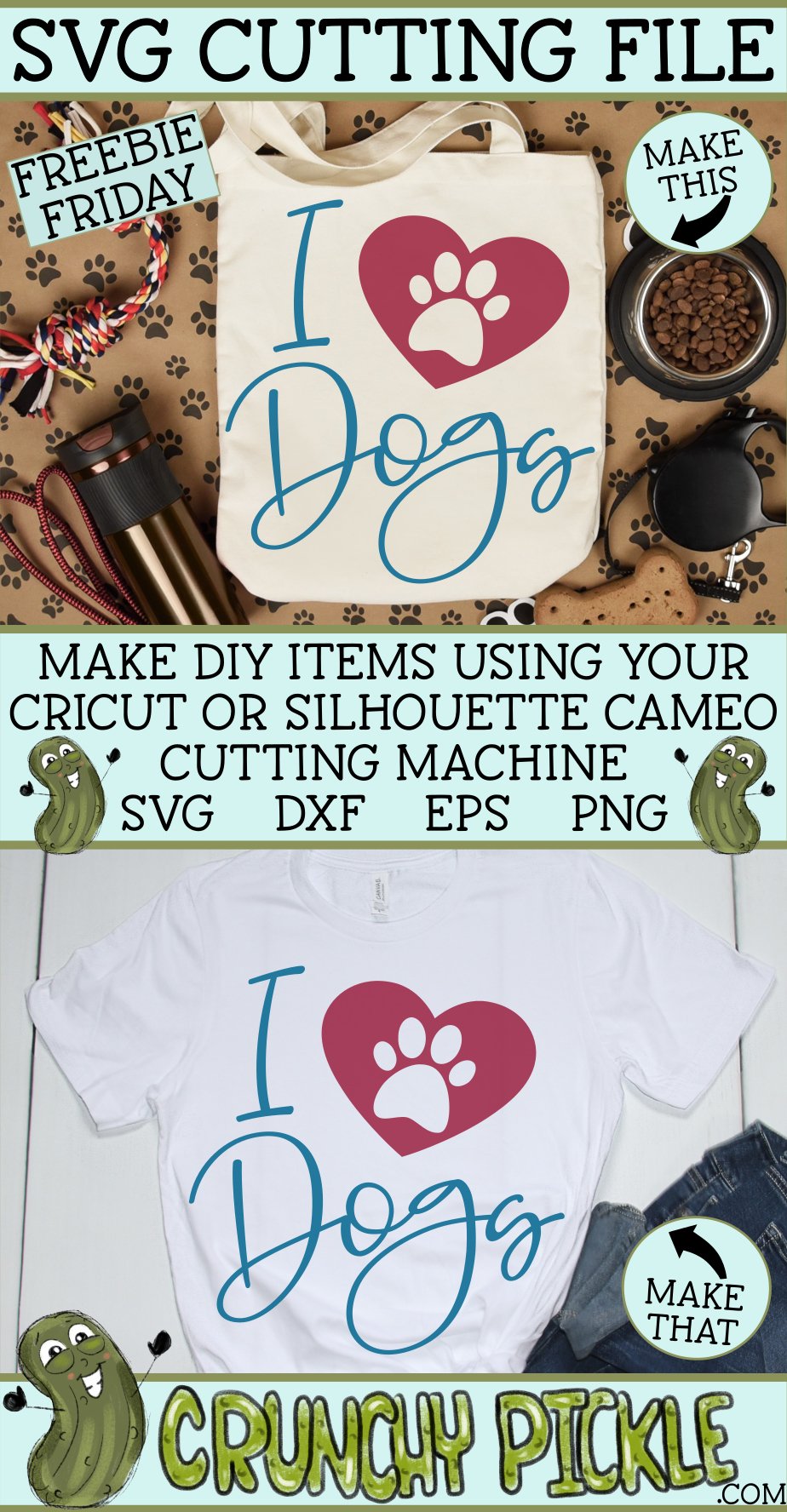 I Heart Dogs SVG Cut File (723528) | Cut Files | Design Bundles
