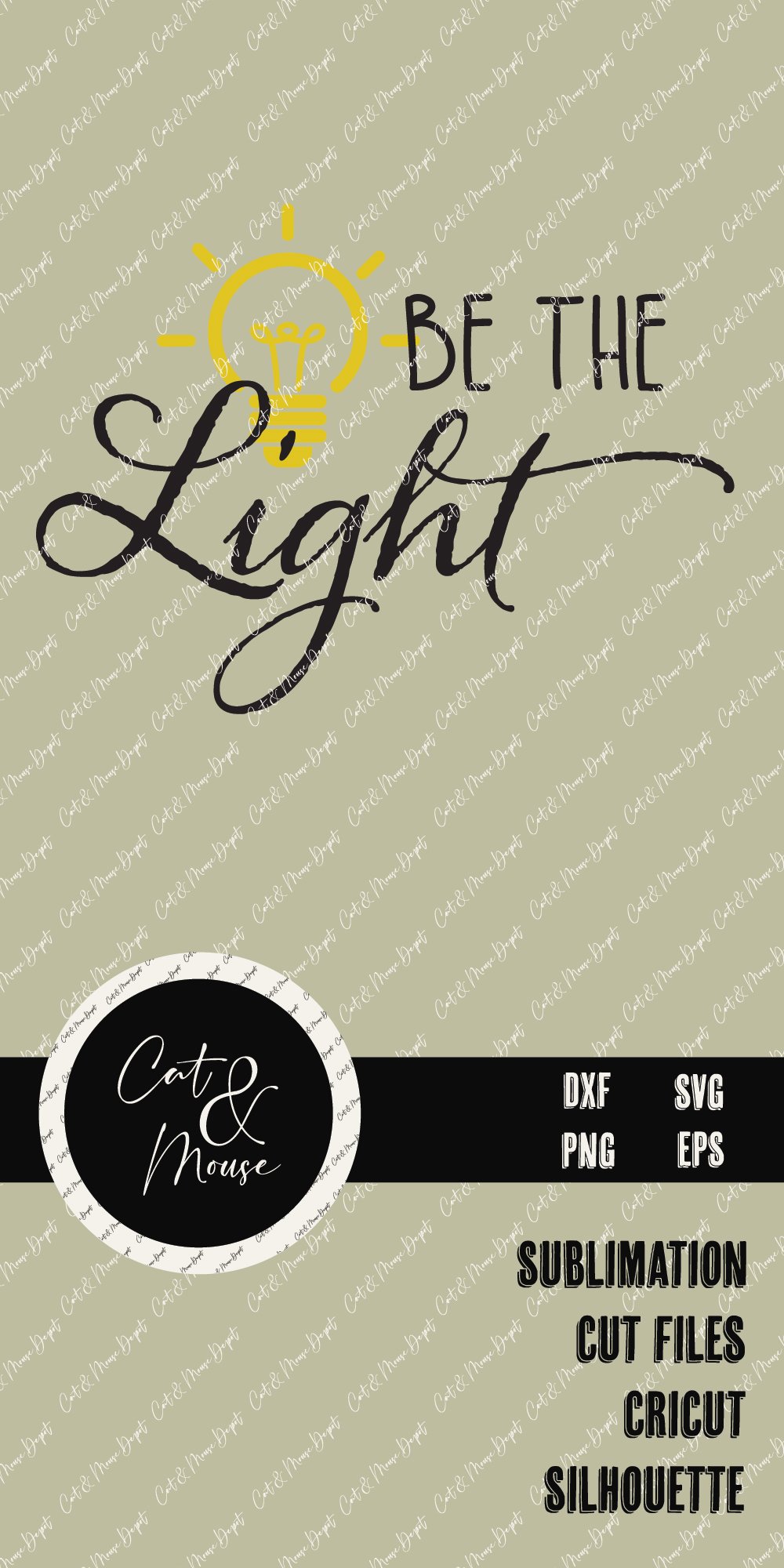 Be the light SVG Cut file