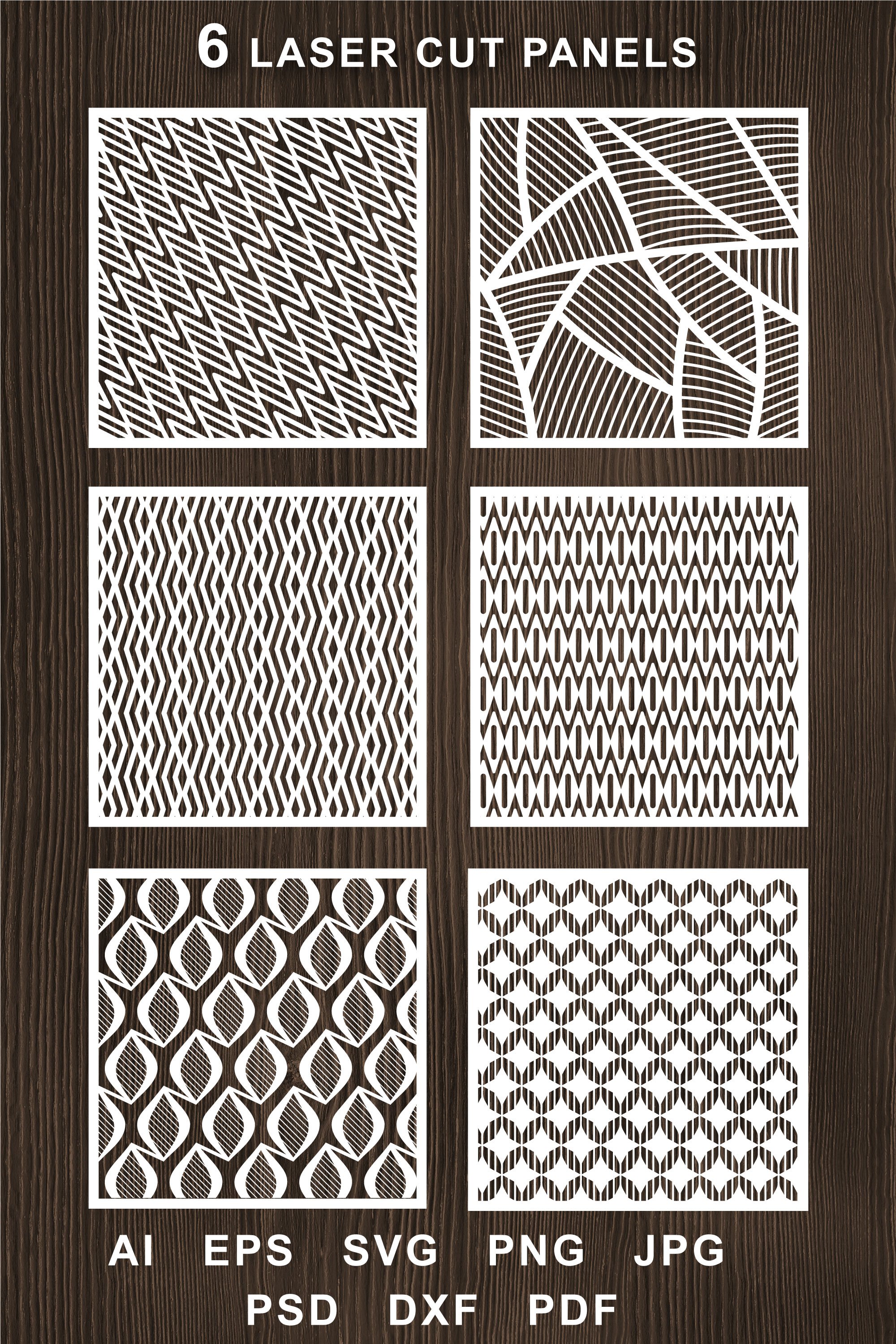Laser cut Panel SVG Cut file for Crafters (1115465)