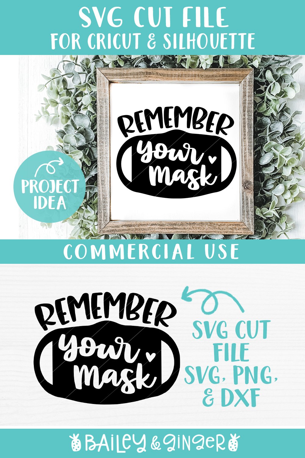 Remember Your Mask SVG - Cute Mask Sign SVG - Mask Request