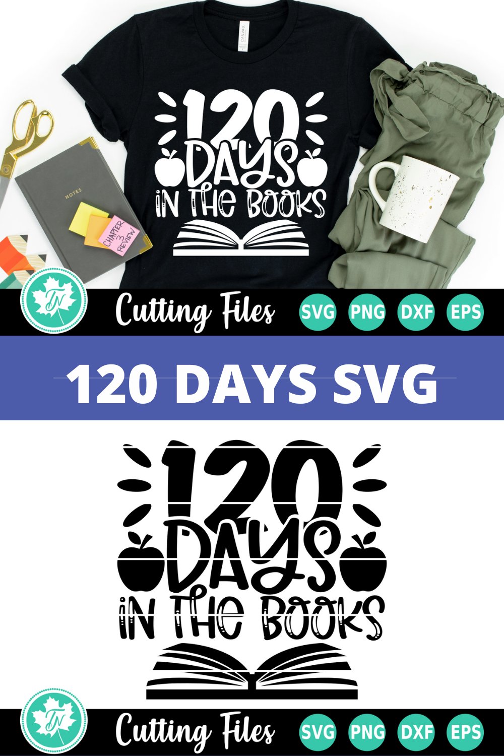 120 Days of School SVG | 120 Days in the Books