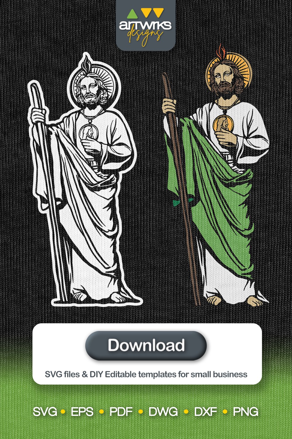 St JUDE THADDEUS SVG bundle San Judas SvG Religious SvG