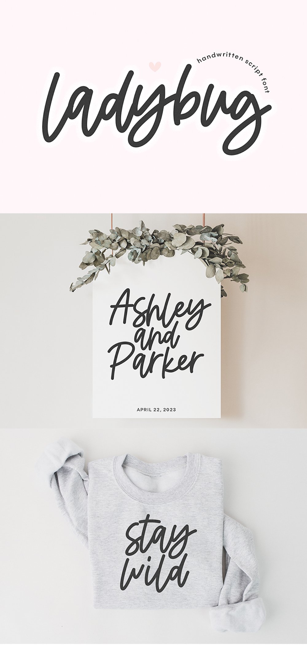 Ladybug - A Handwritten Script Font