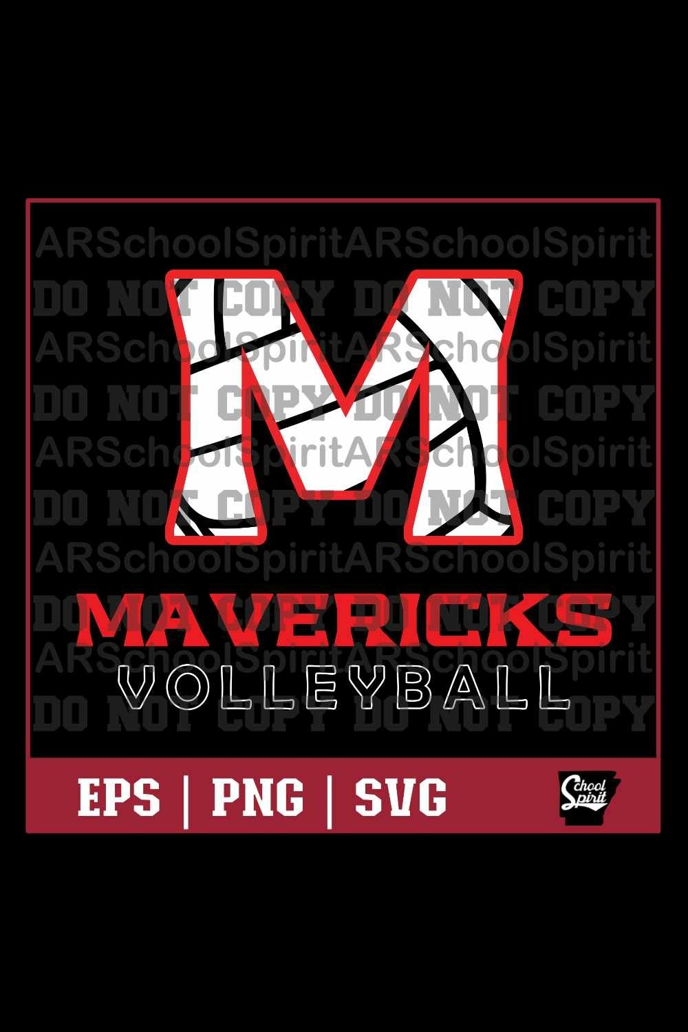 Mavericks Volleyball Design