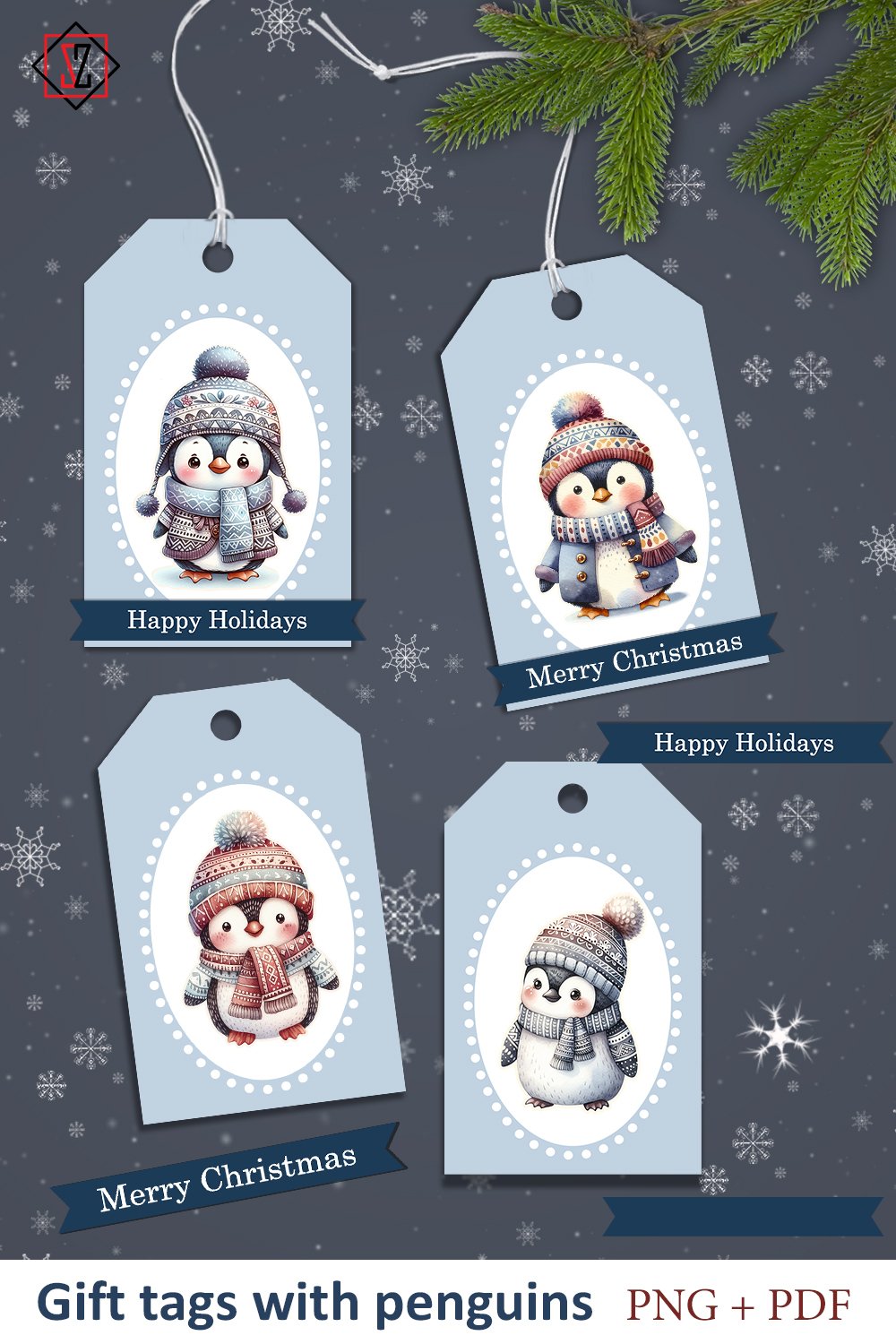Penguin Gift Tags