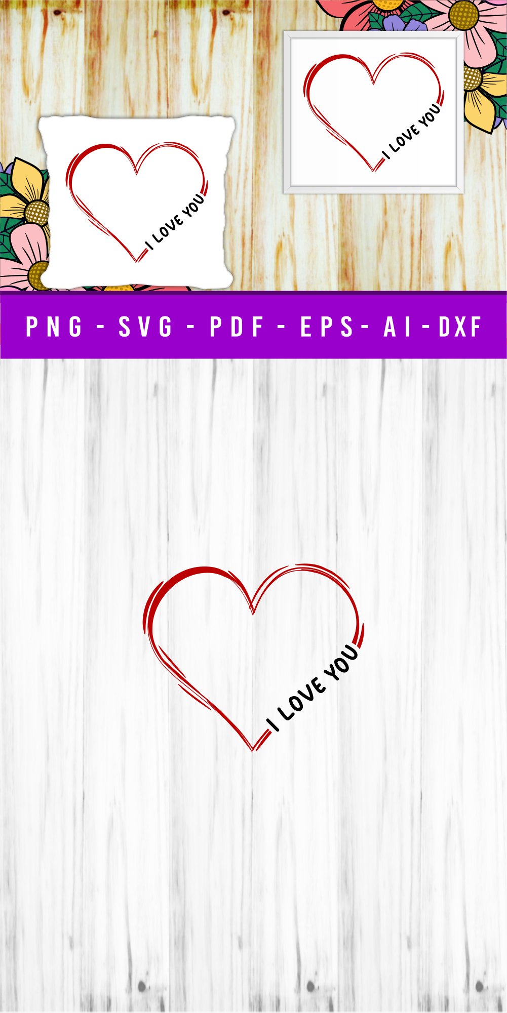 I Love you, Heart Shape SVG, wedding SVG, valentine SVG