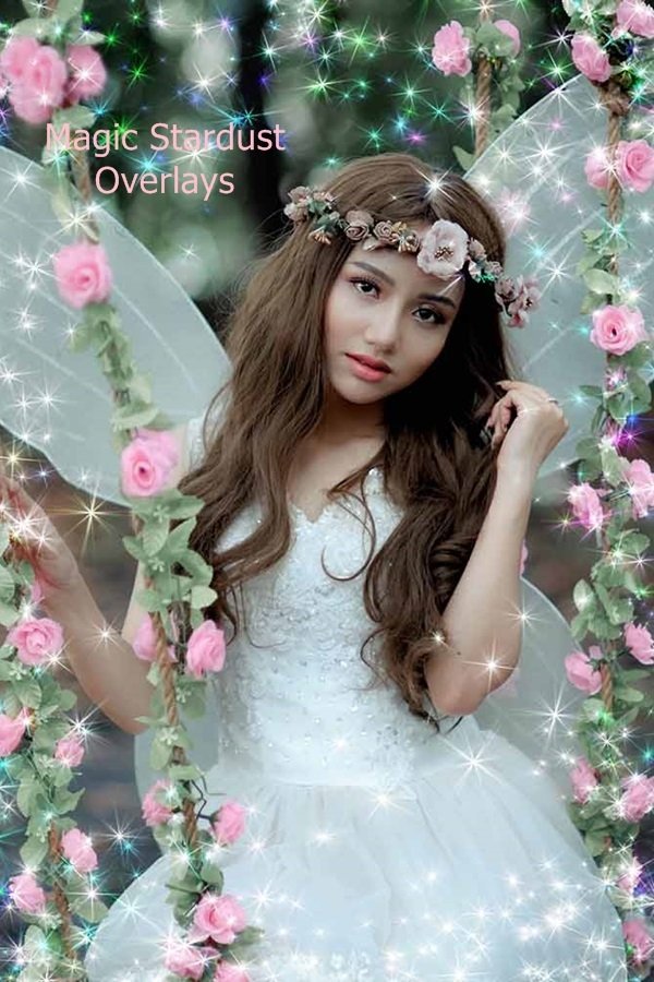 50 Magic Stardust Overlays PNG - Vol.1