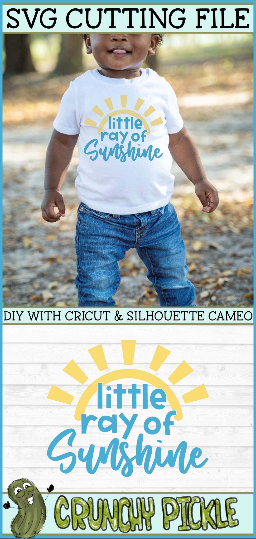 Little Ray of Sunshine Baby SVG