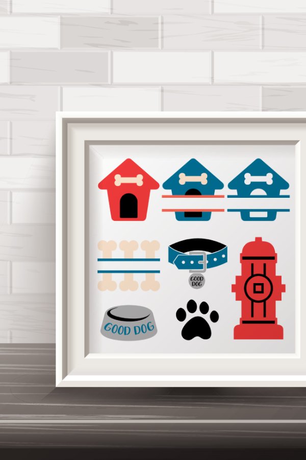 Dog Icons SVG Design Bundle