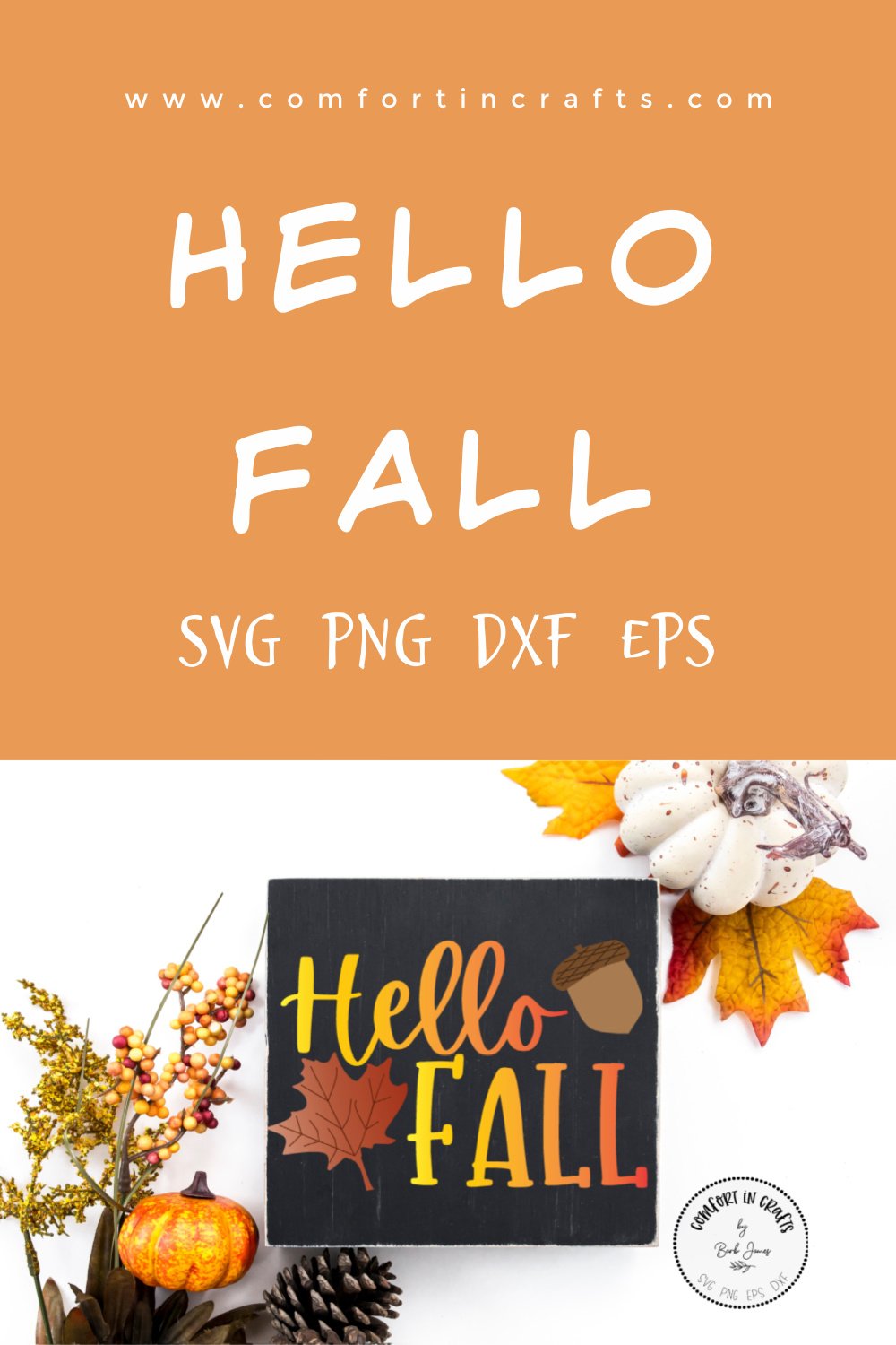 Hello Fall SVG (1285934)