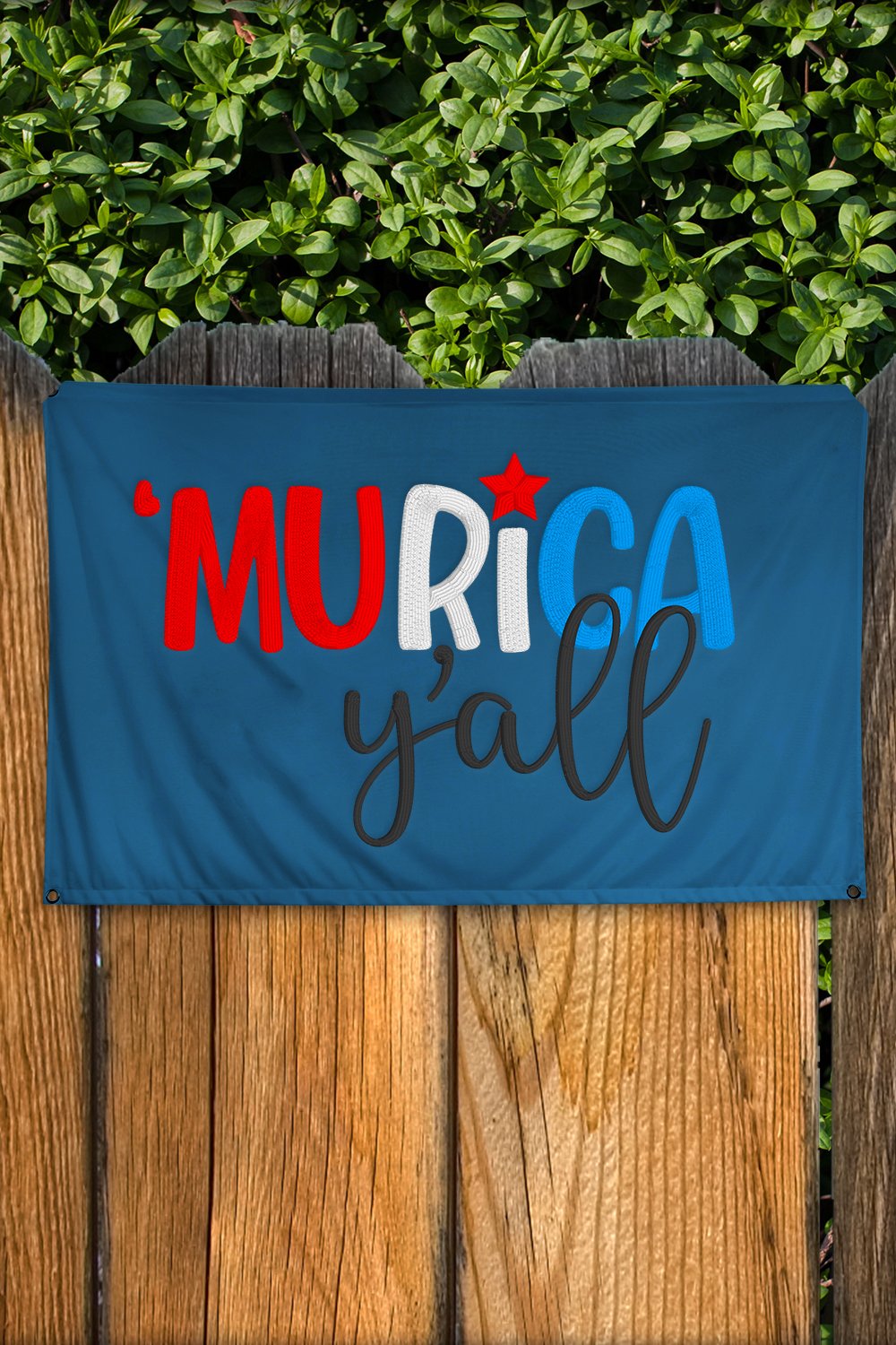 Murica Y'All Embroidery File