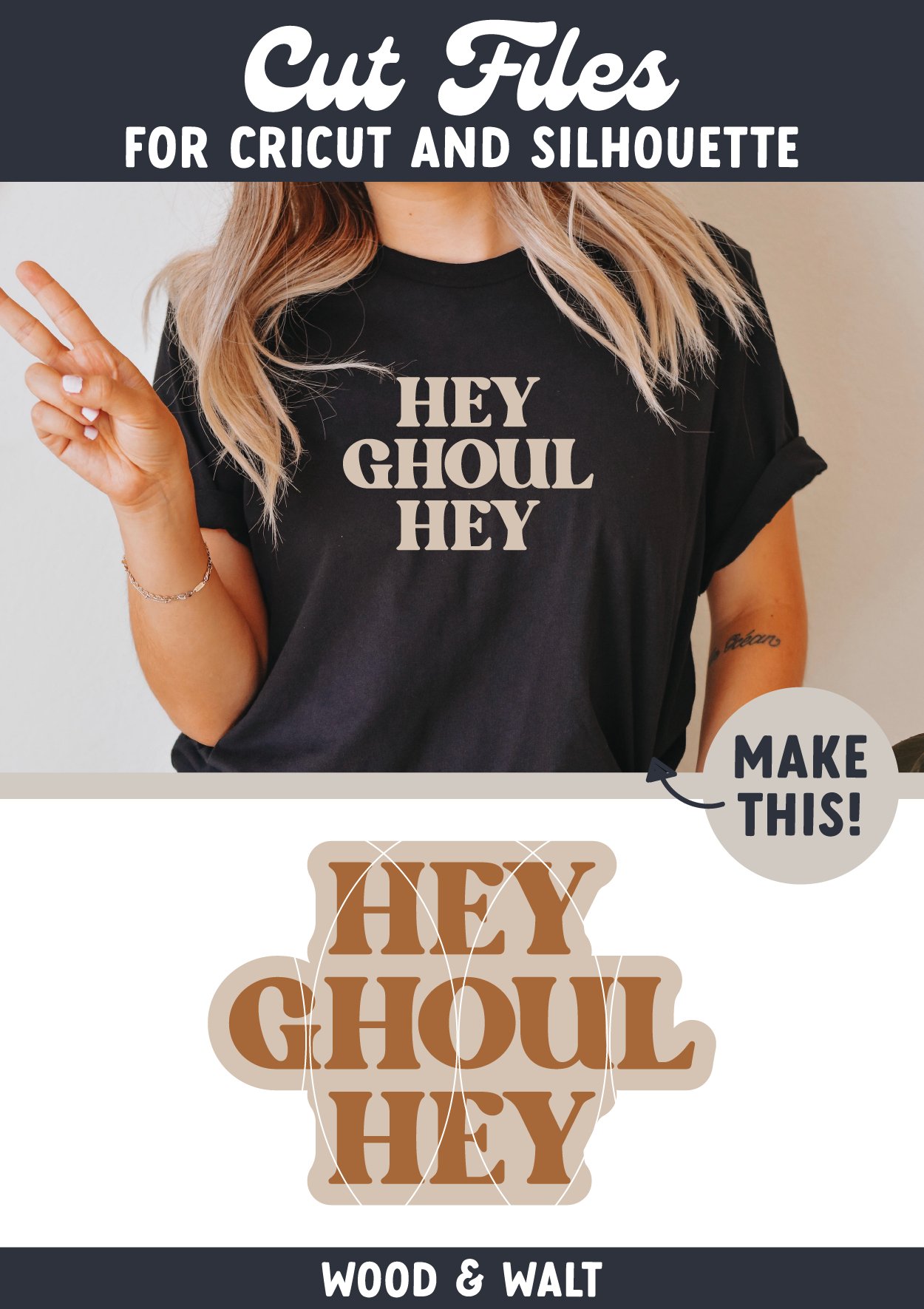 Hey Ghoul Hey SVG | Halloween Shirt SVG