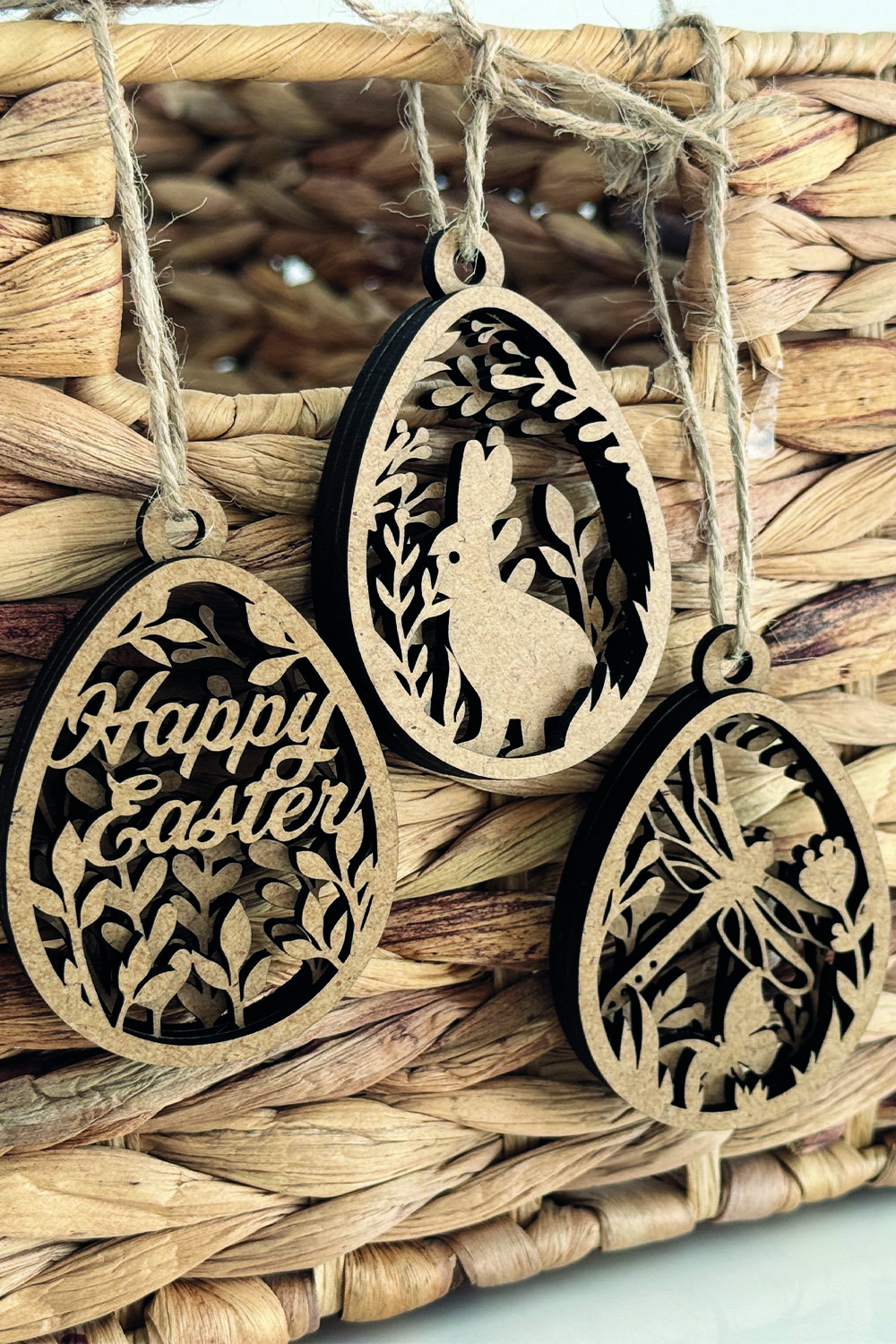 Easter Tags Bundle, Multilayer Templates