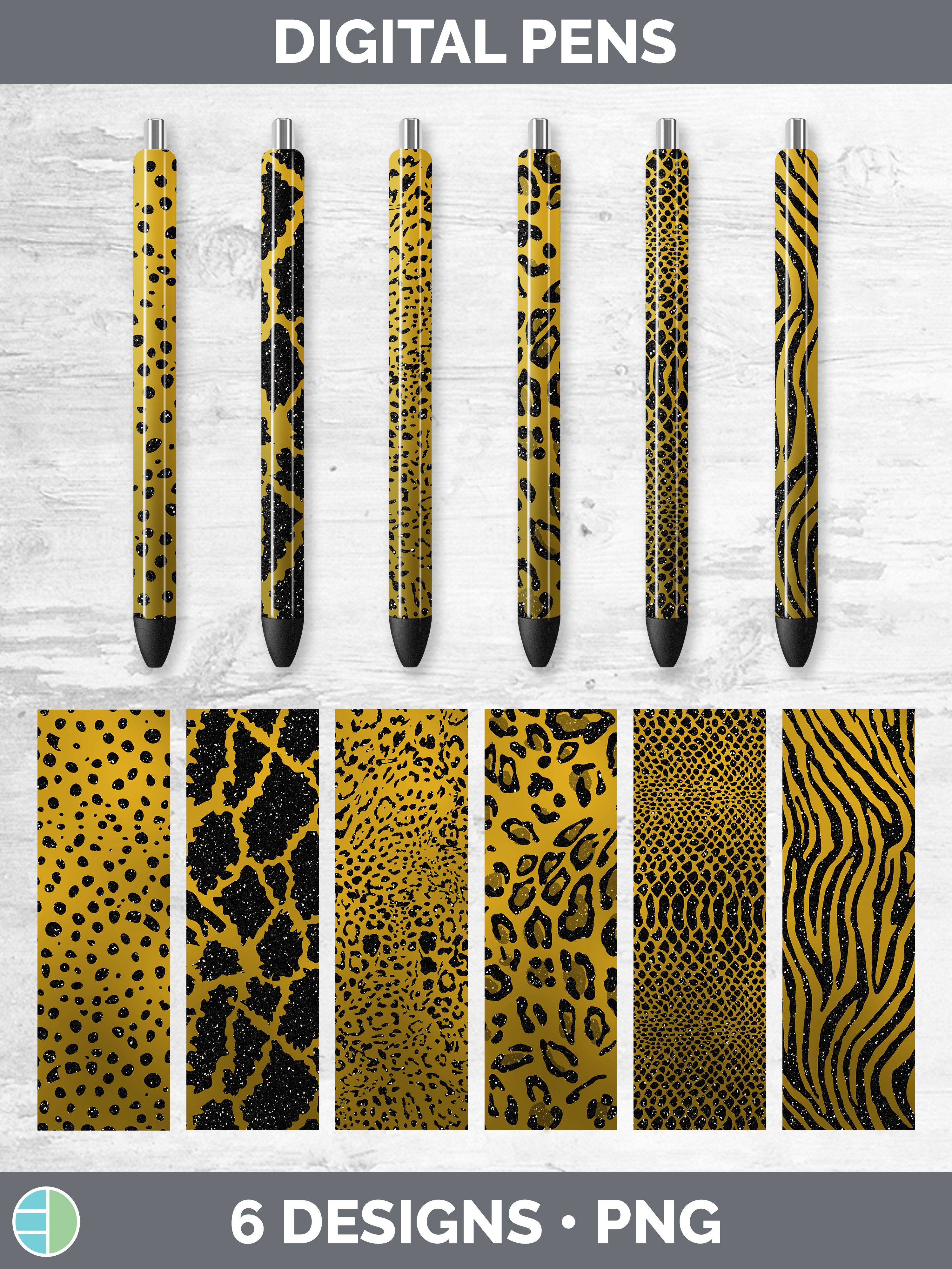Amber Pen Wraps | Epoxy Sublimation Bundle
