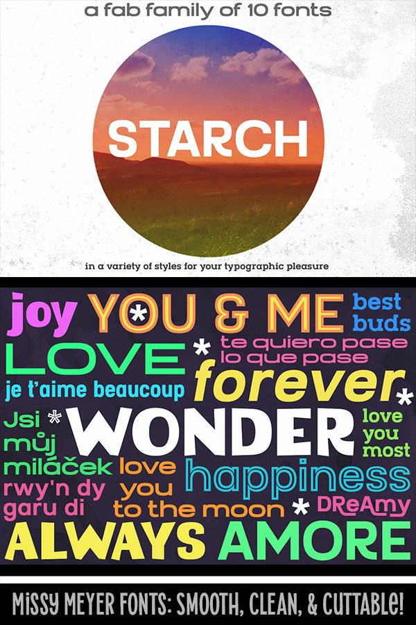 STARCH font family