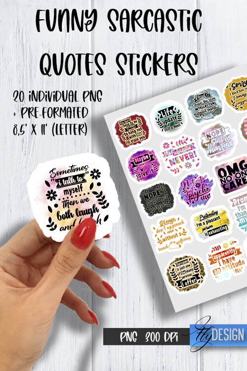 Funny Sarcastic Quotes Stickers. Sarcastic Quotes (1679848)