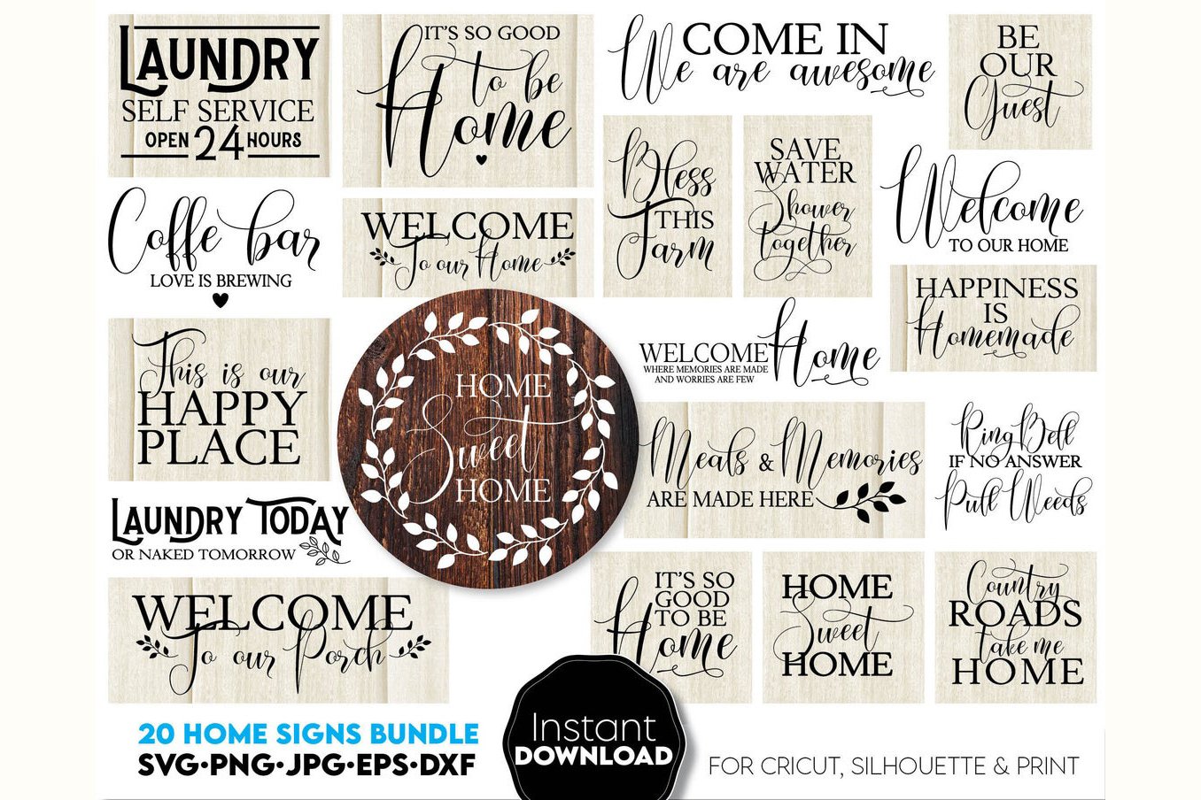 Porch Sign SVG Front Door Decor SVG Welcome Sign (1187032)