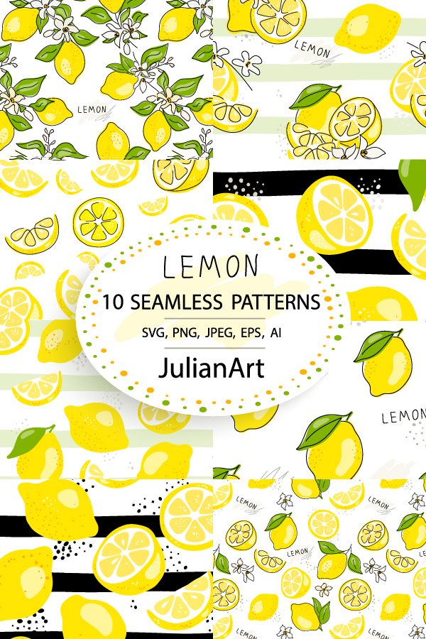 Lemons Patterns. (1766526)