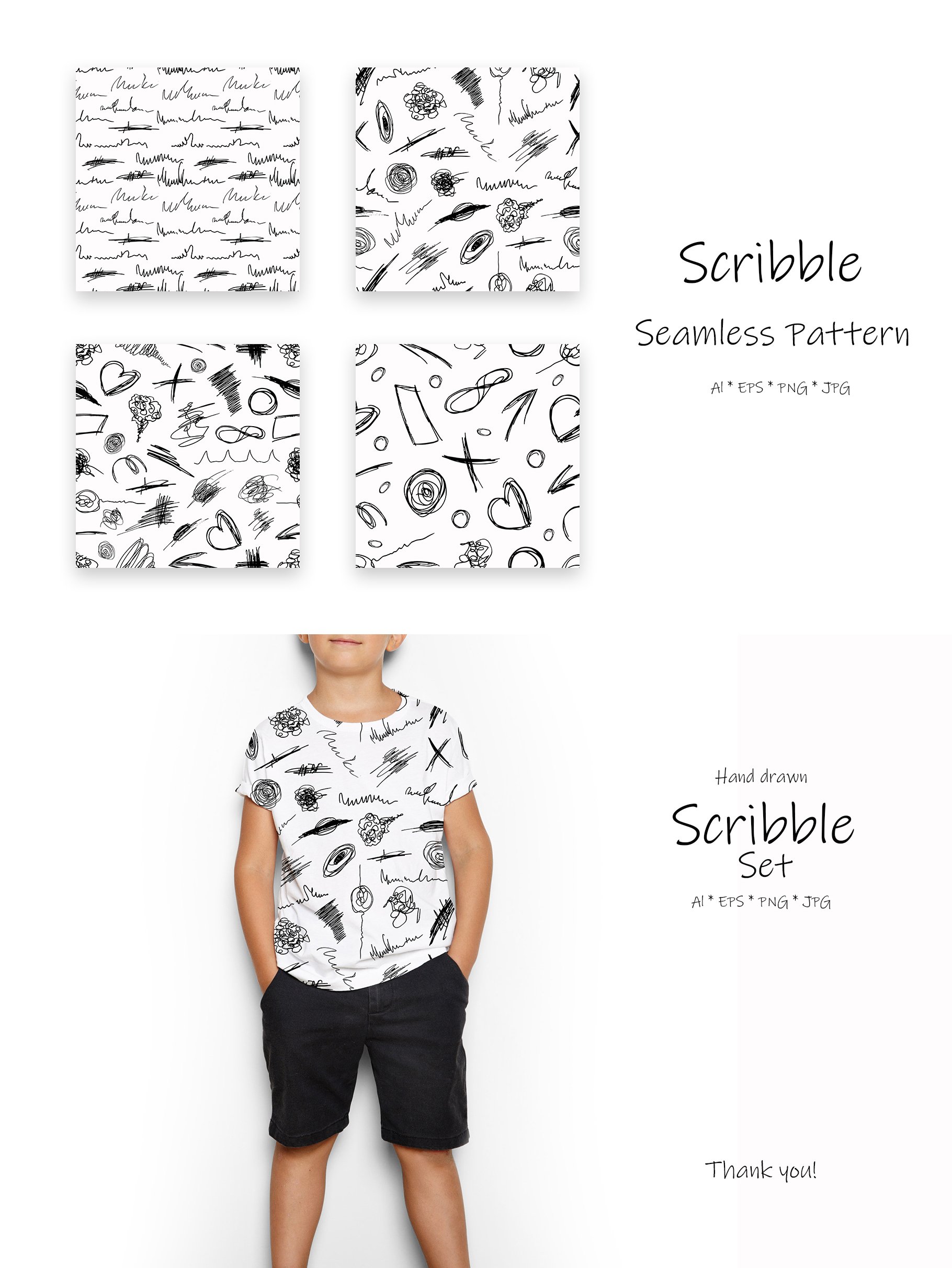 Scribble Set - Elements / Patterns