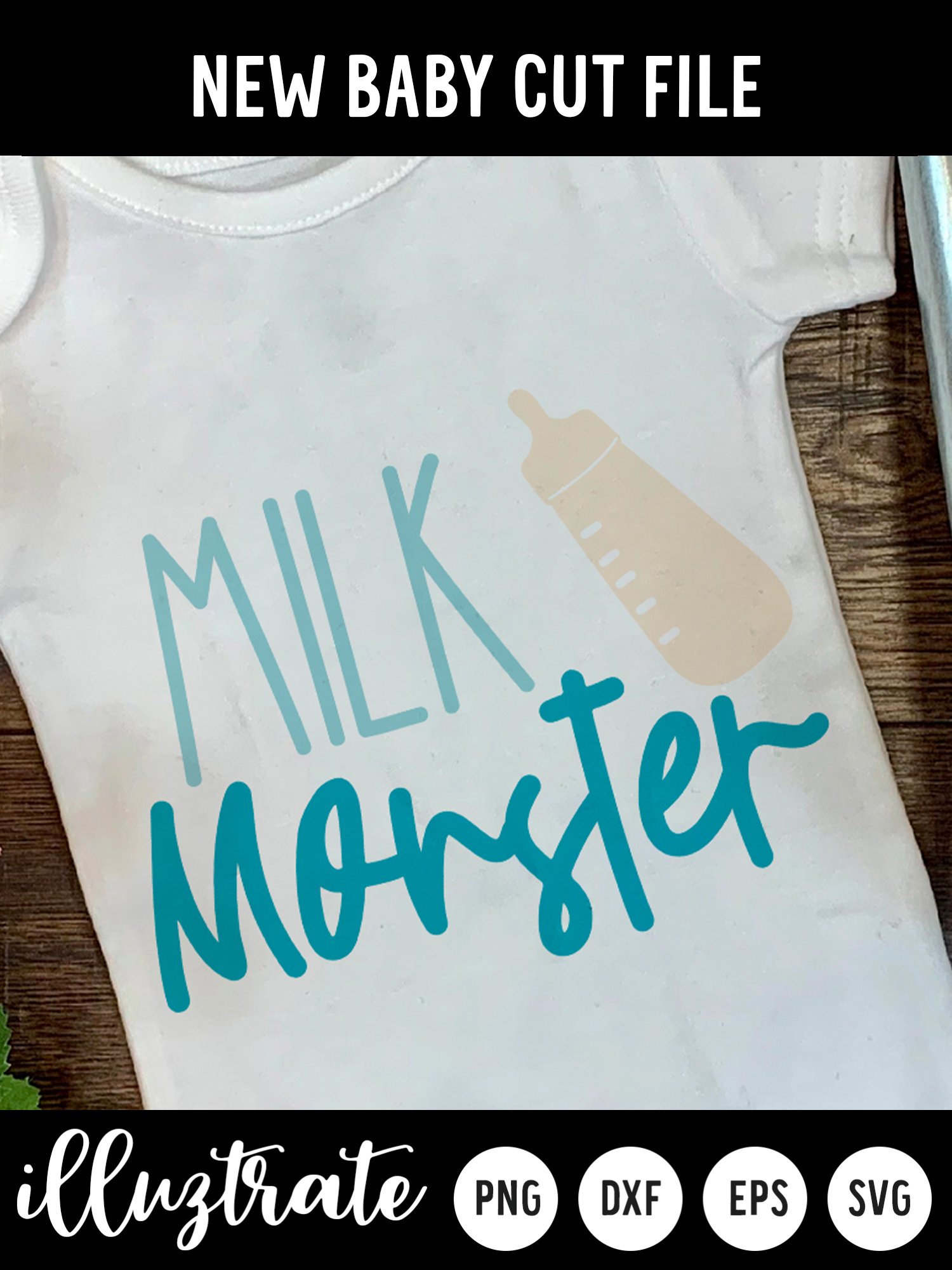 New Baby SVG Cut File