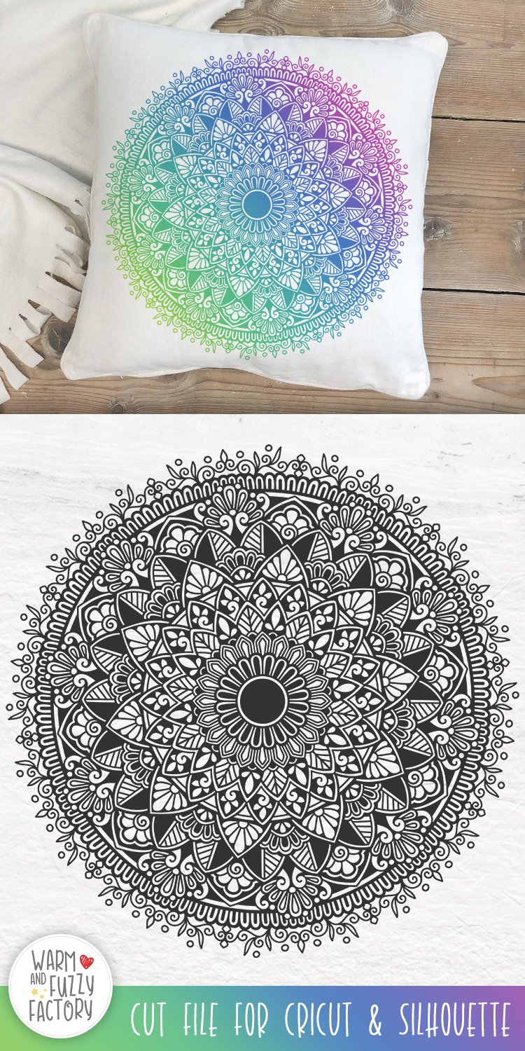 Intricate Mandala SVG, Hand Drawn Mandala| SVG CUT FILE