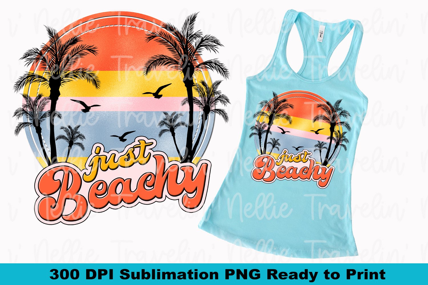Just Beachy Retro Beach Summer Cruise Island (1349010)