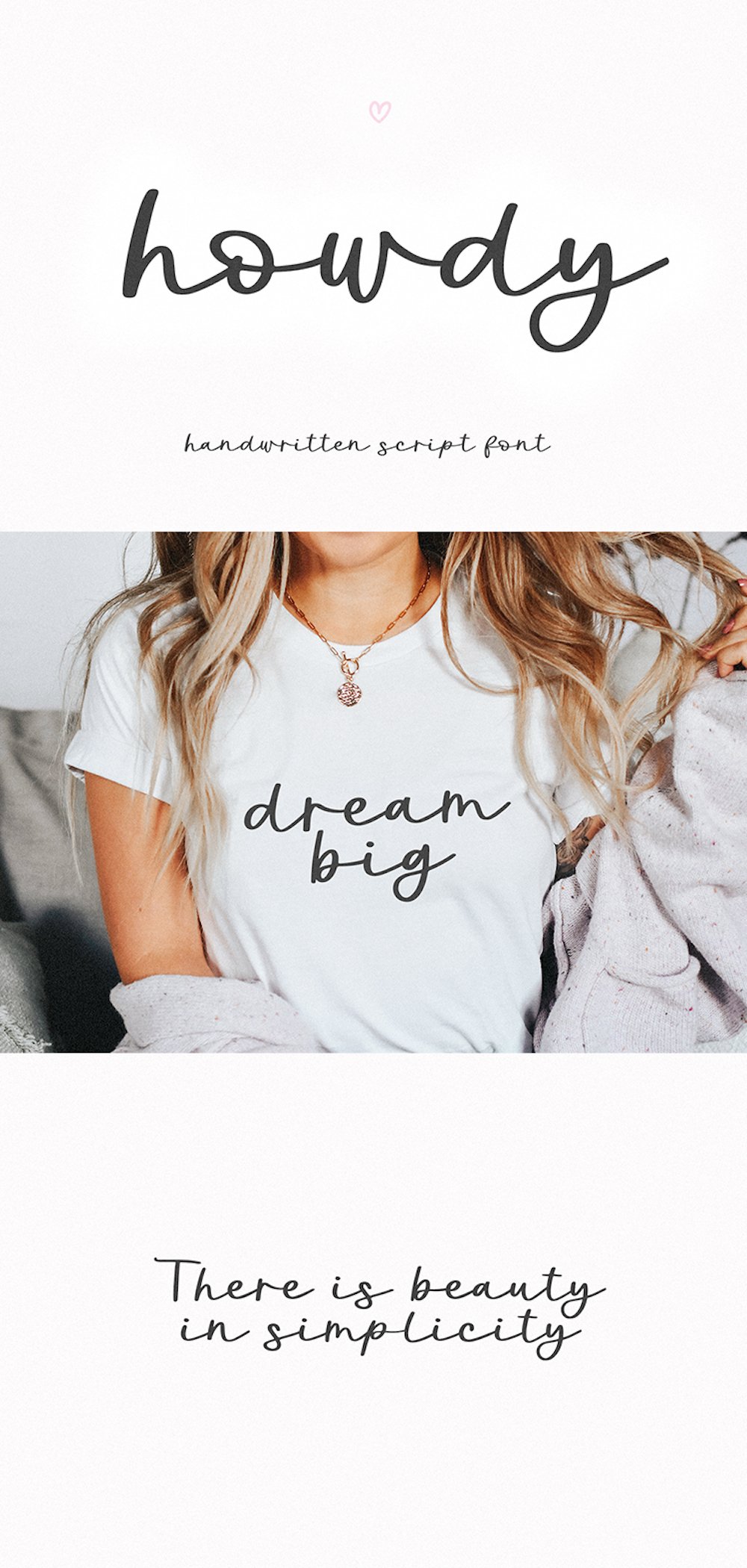 Howdy - Handwritten Script Font