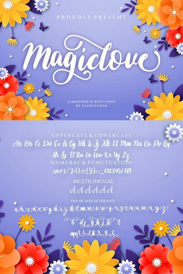 Magic Love Handwritten Font